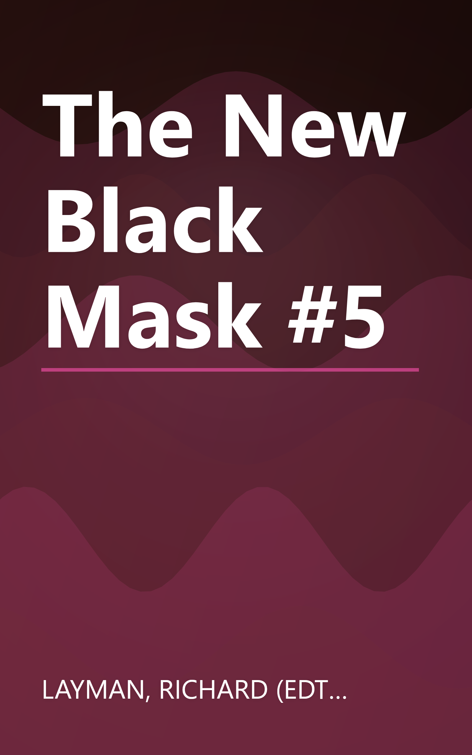 The New Black Mask #5 book cover