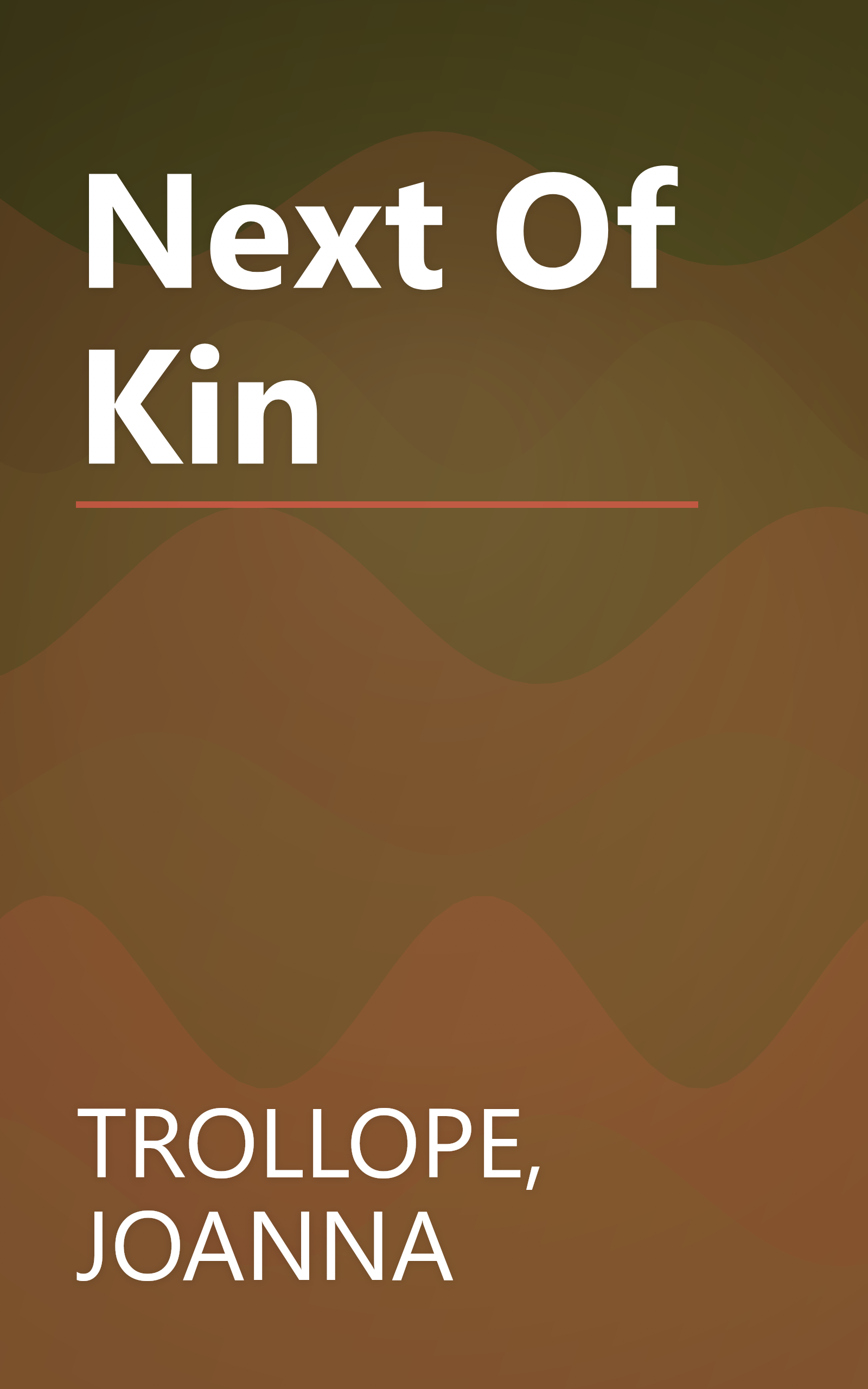 Next Of Kin book cover