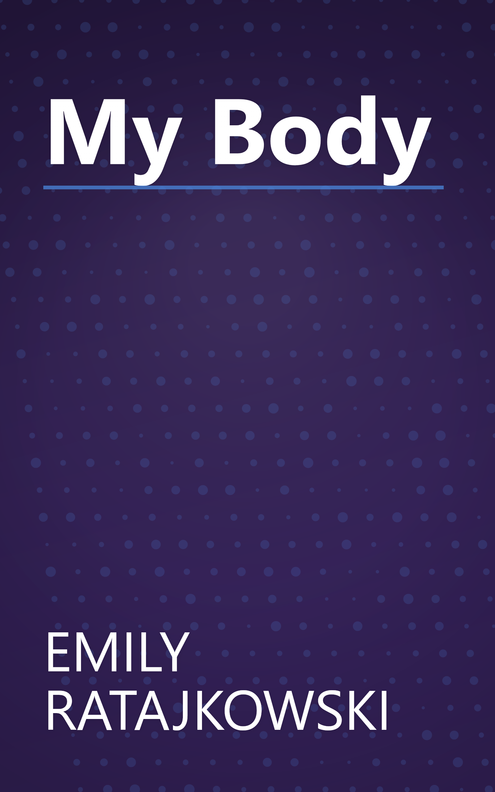 My Body book cover