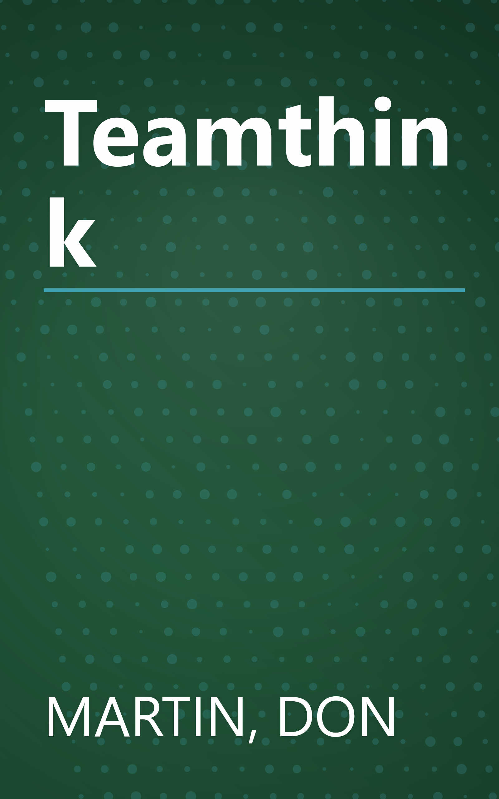 Teamthink book cover