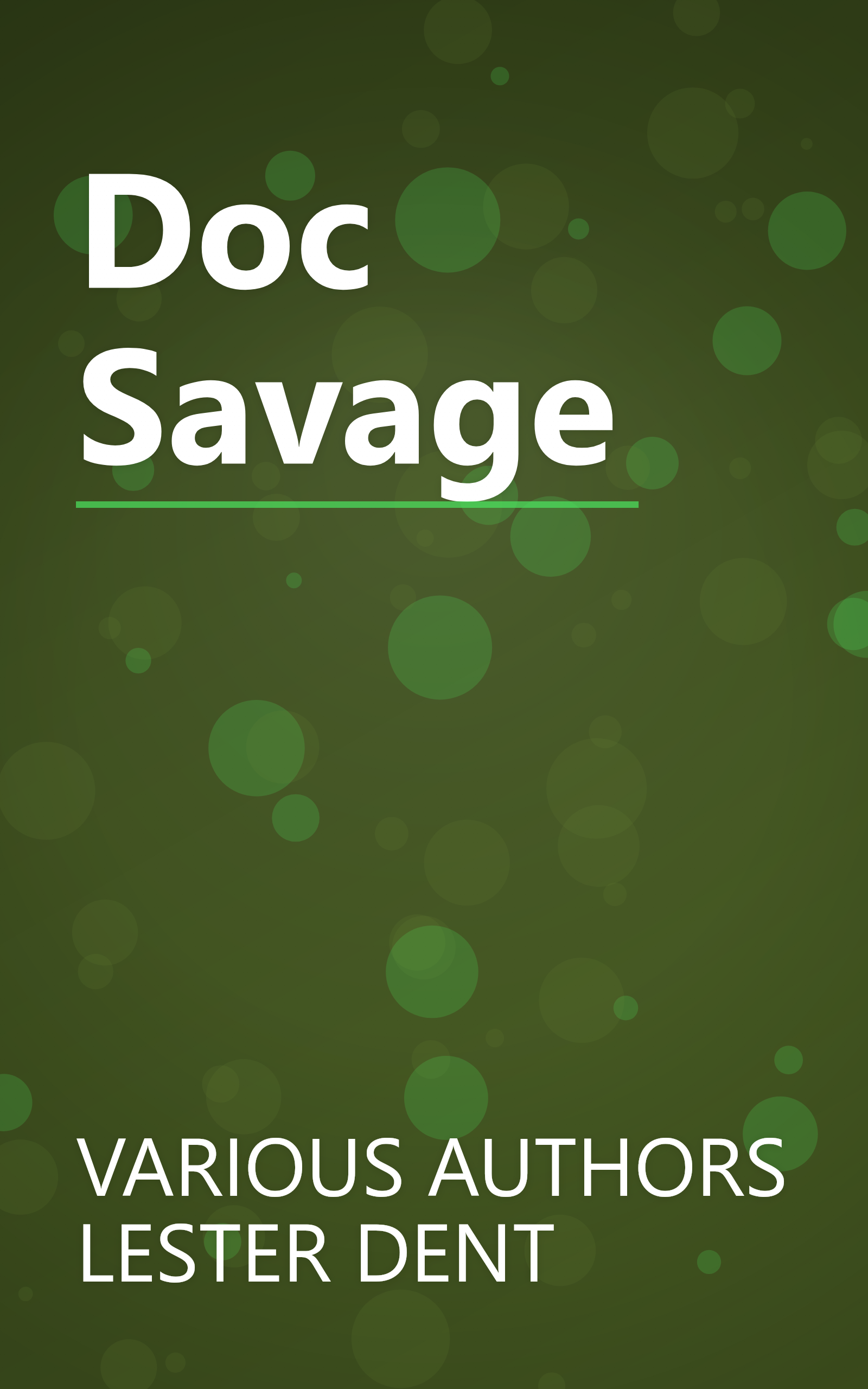 Doc Savage book cover