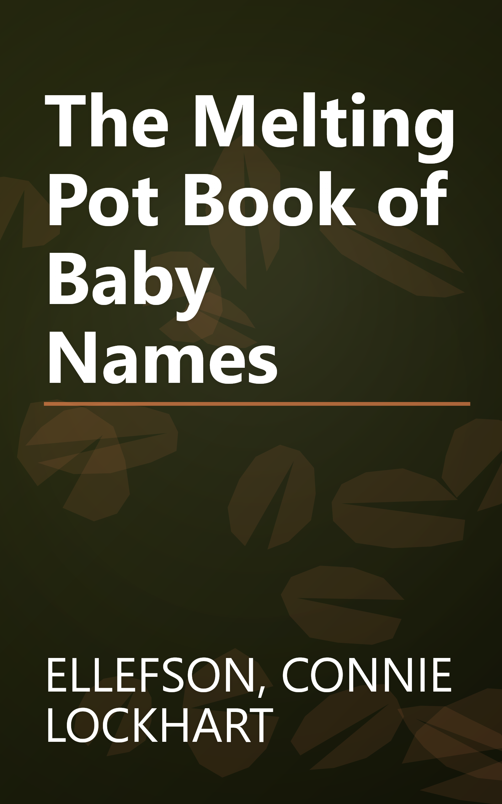 The Melting Pot Book of Baby Names book cover