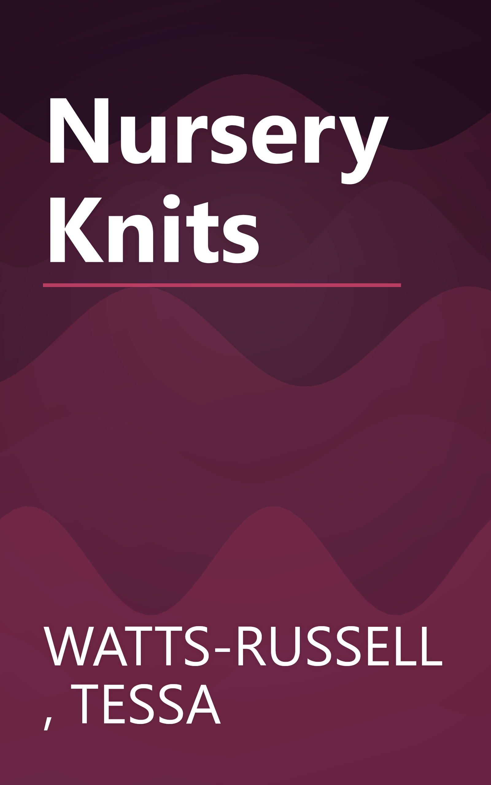 Nursery Knits book cover