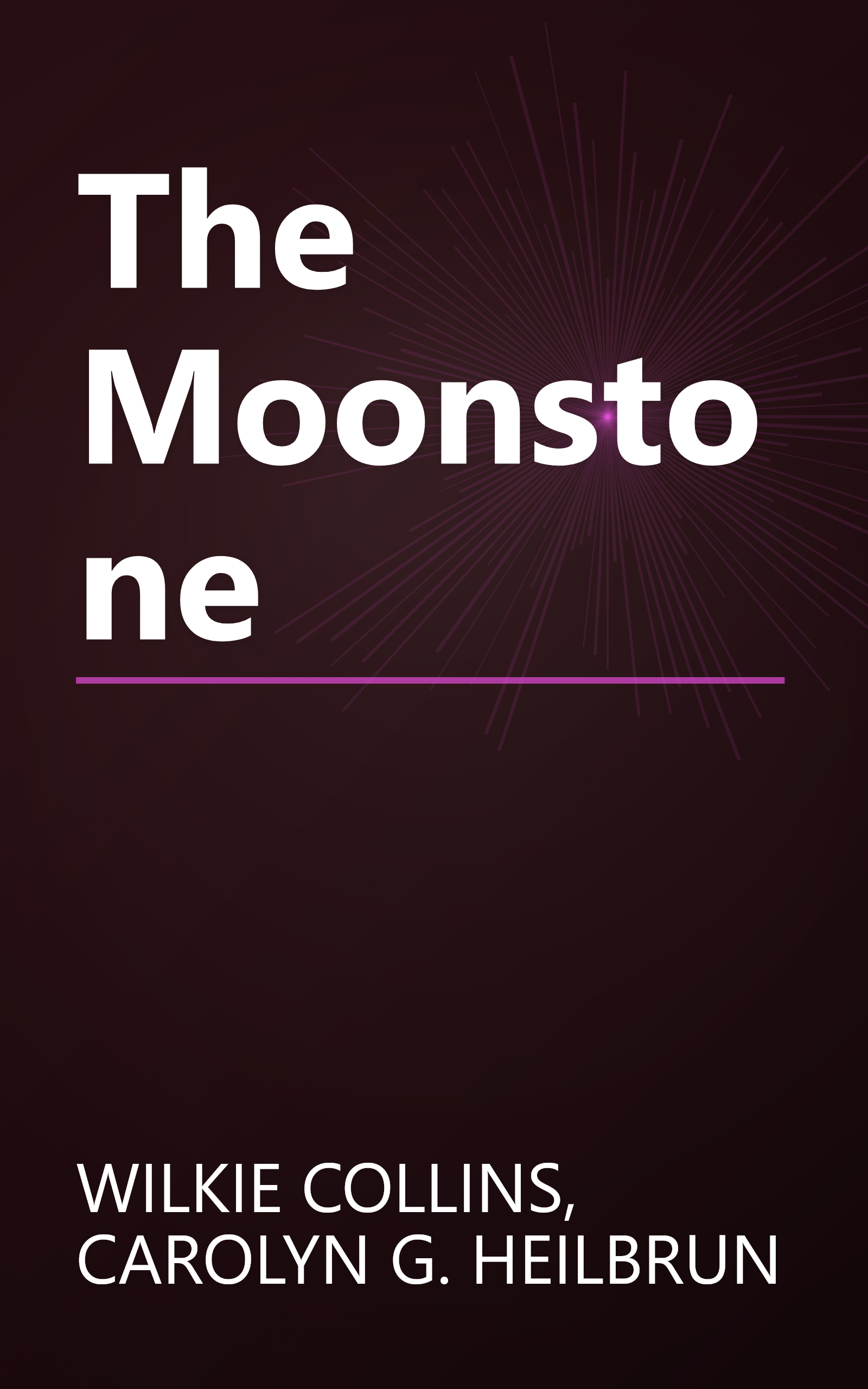 The Moonstone book cover