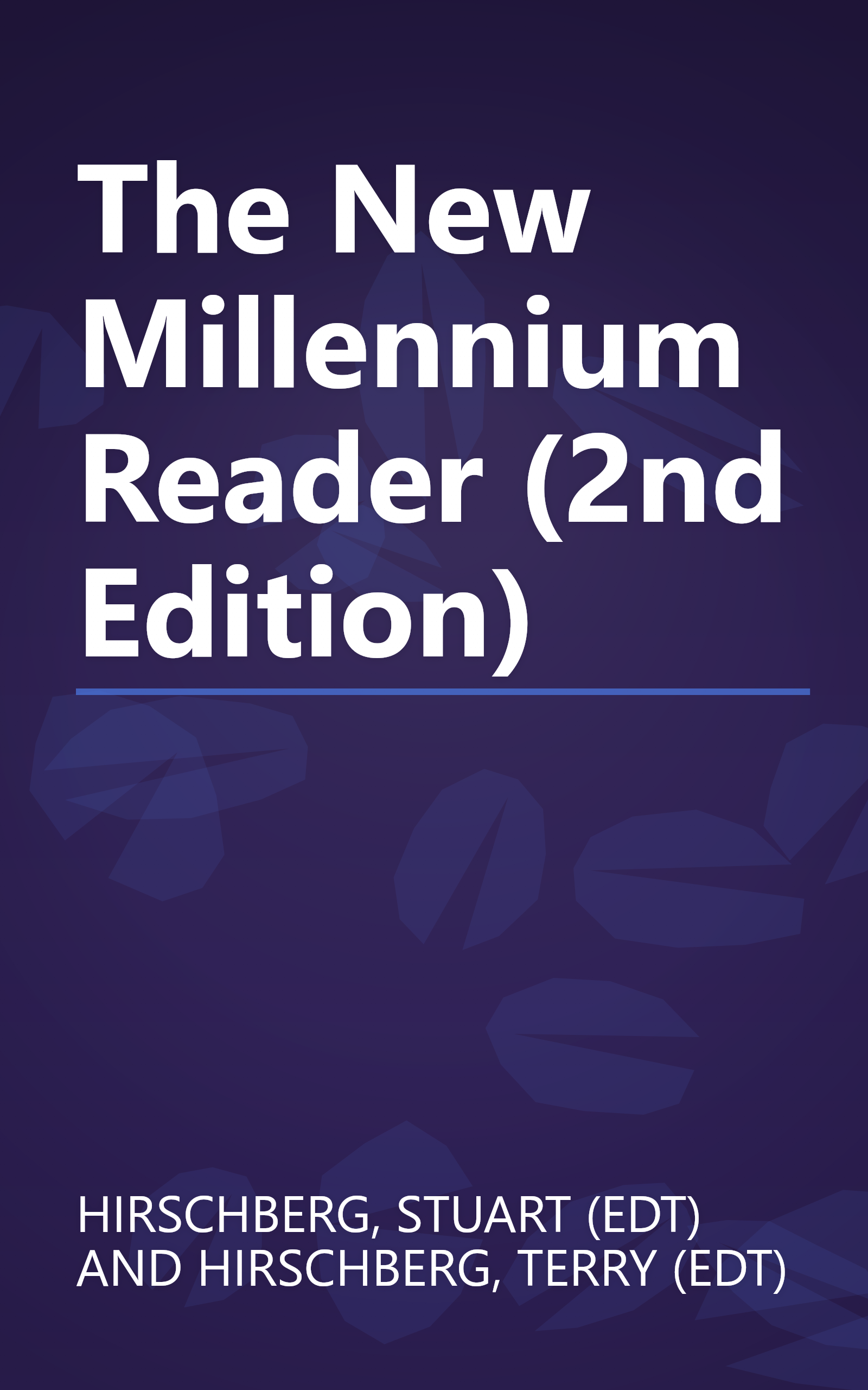 The New Millennium Reader (2nd Edition) book cover