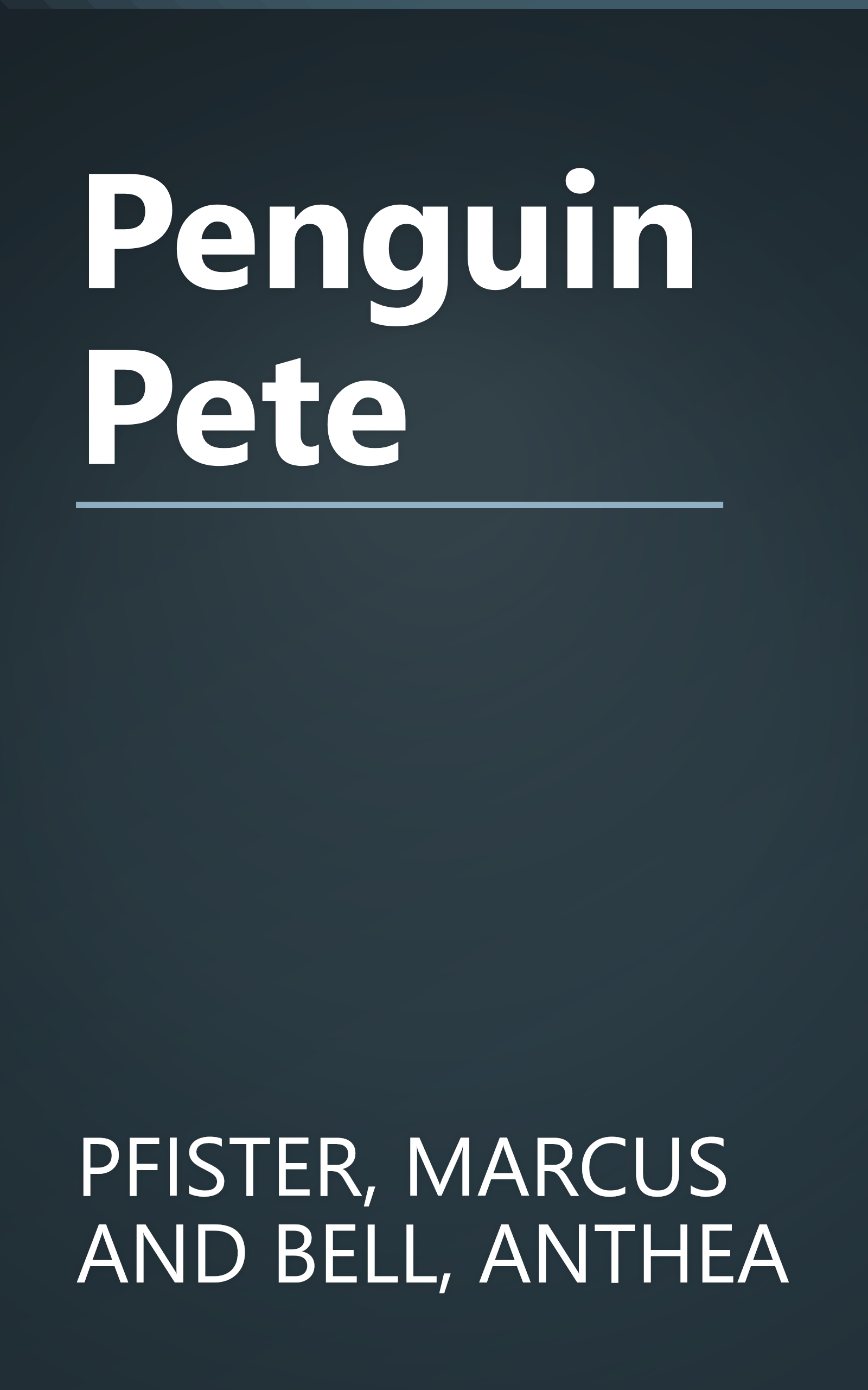 Penguin Pete book cover