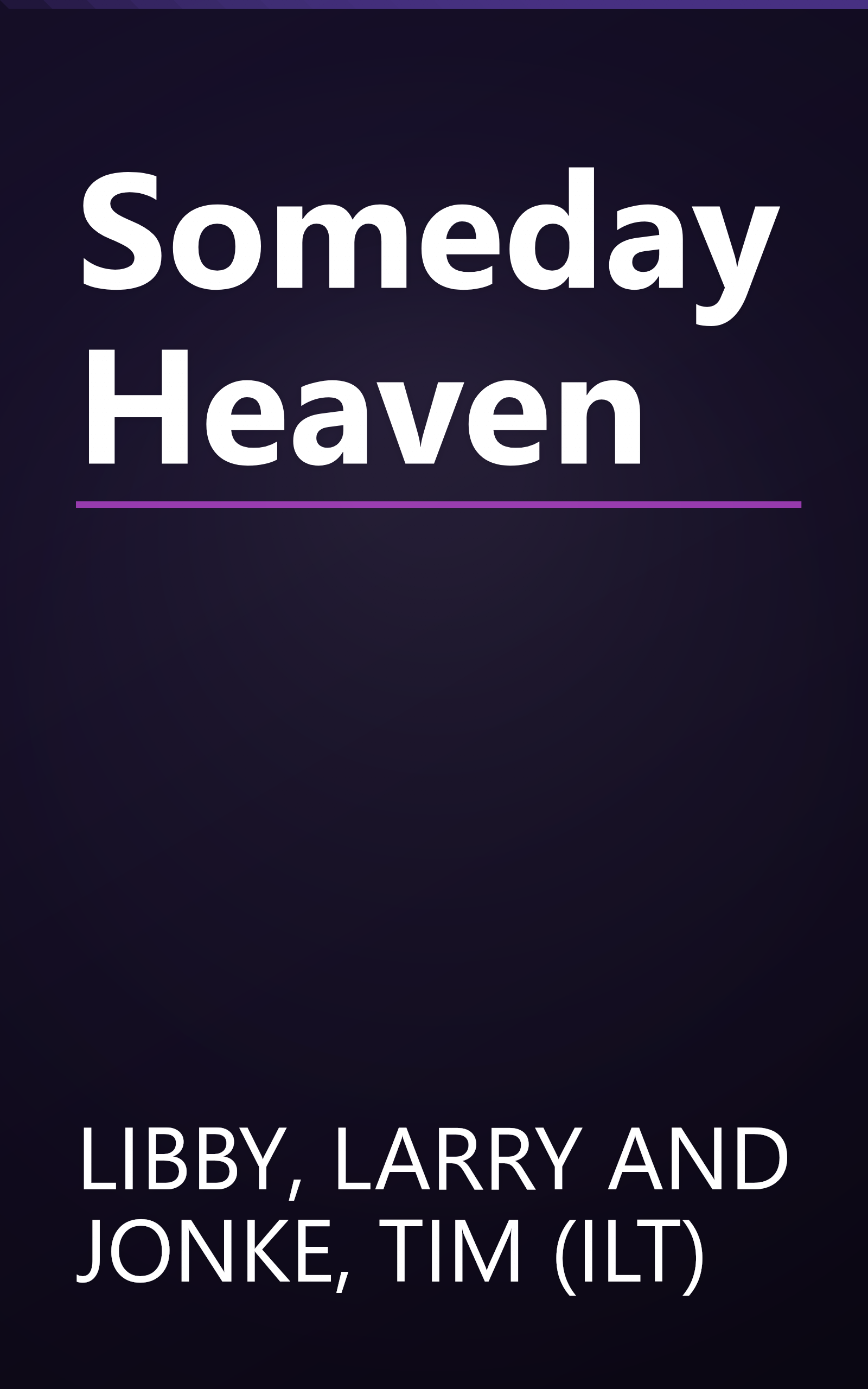 Someday Heaven book cover