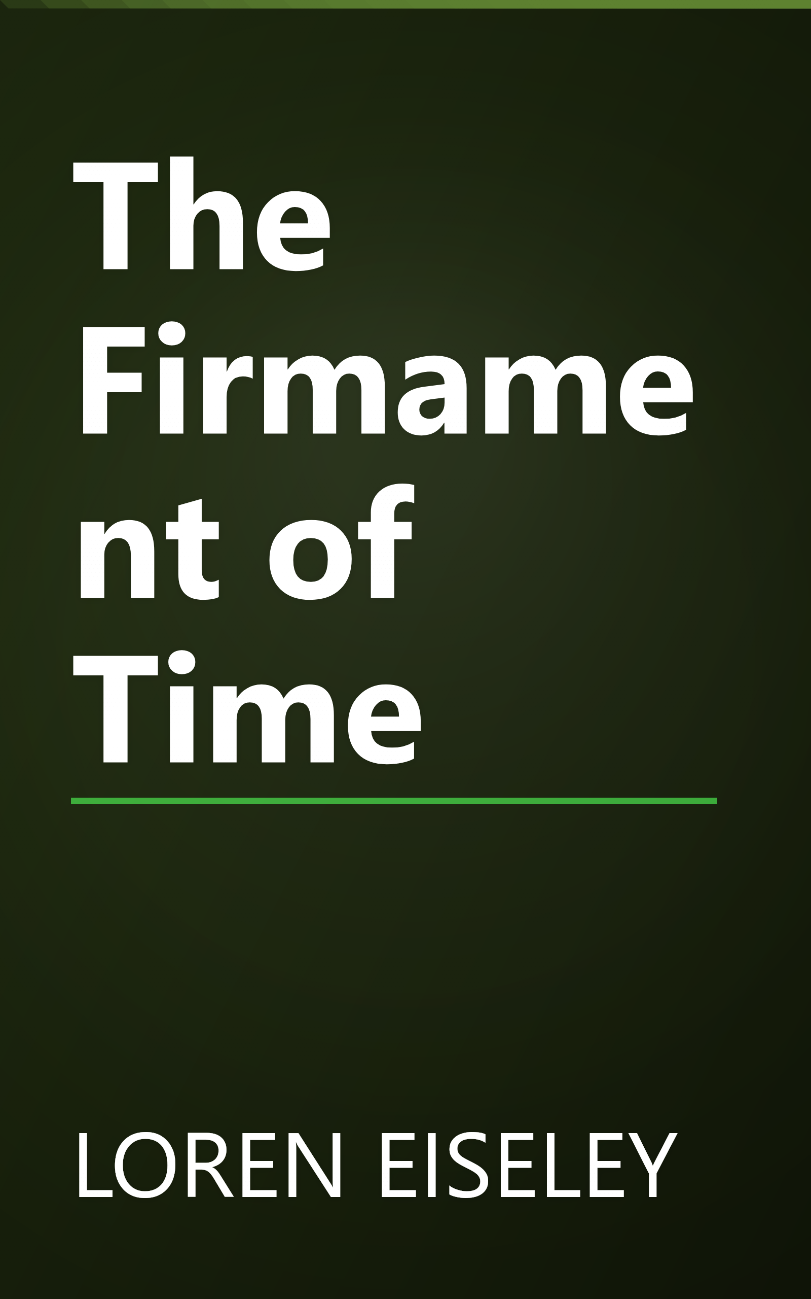 The Firmament of Time book cover