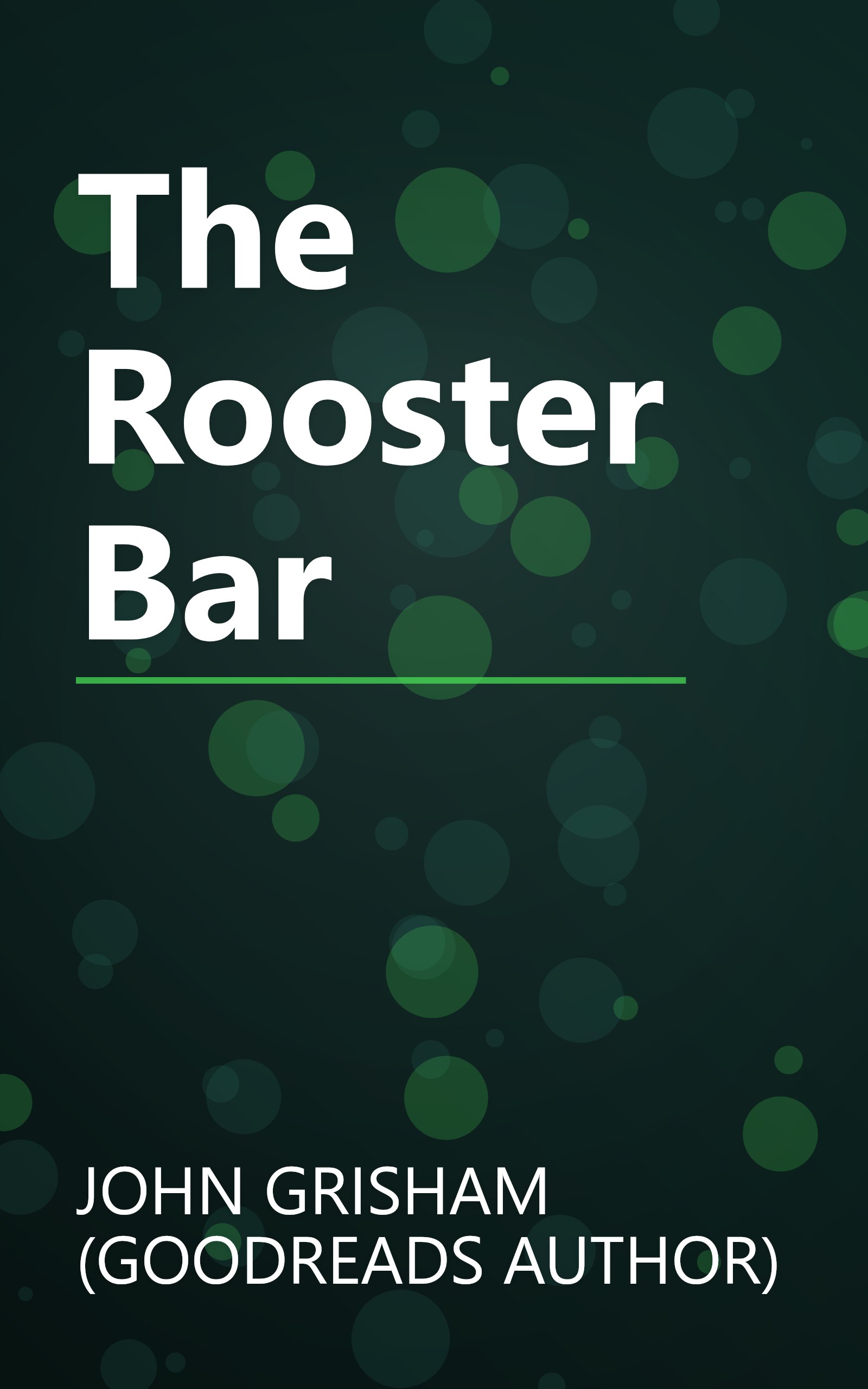 The Rooster Bar book cover