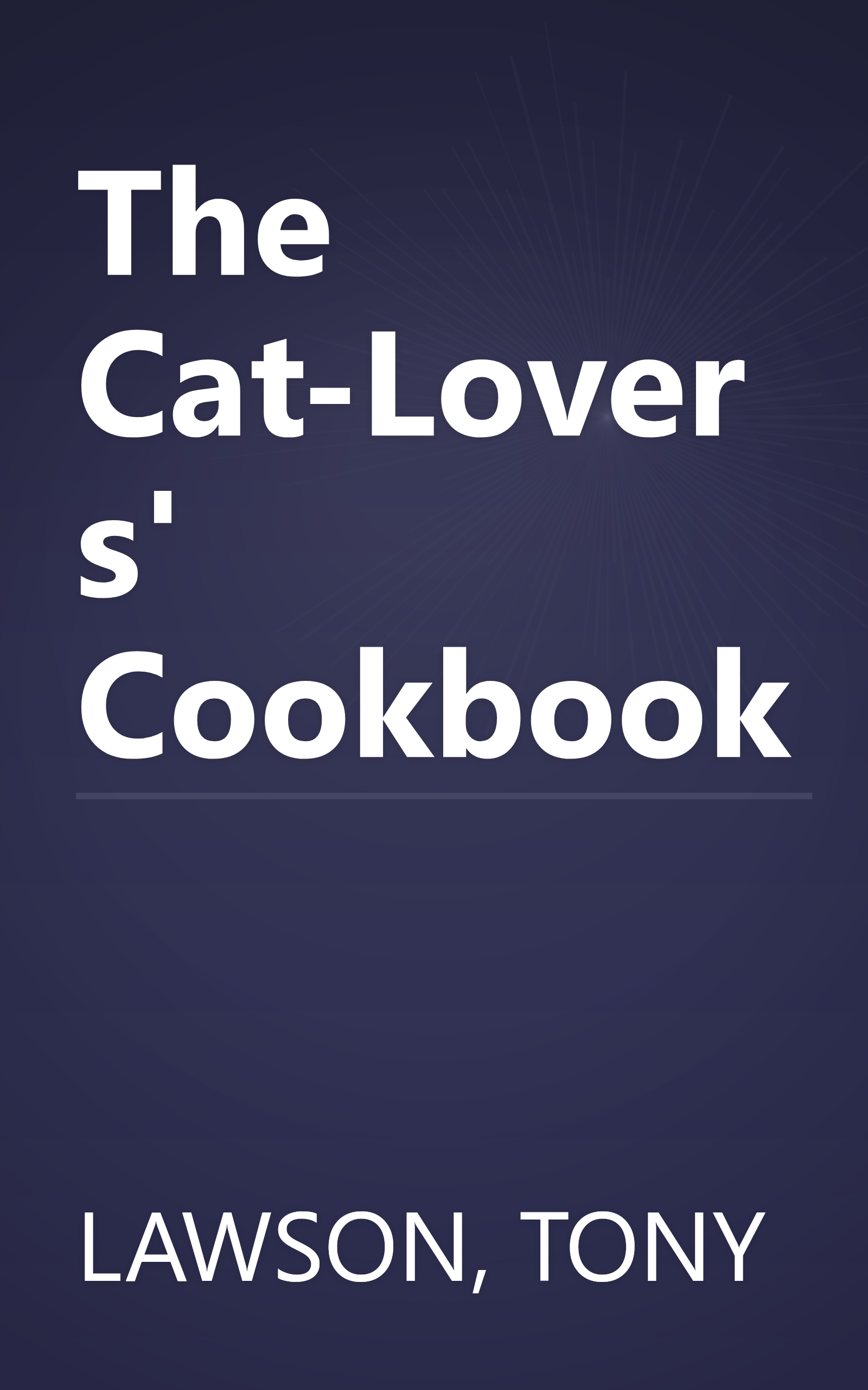 The Cat-Lovers' Cookbook book cover
