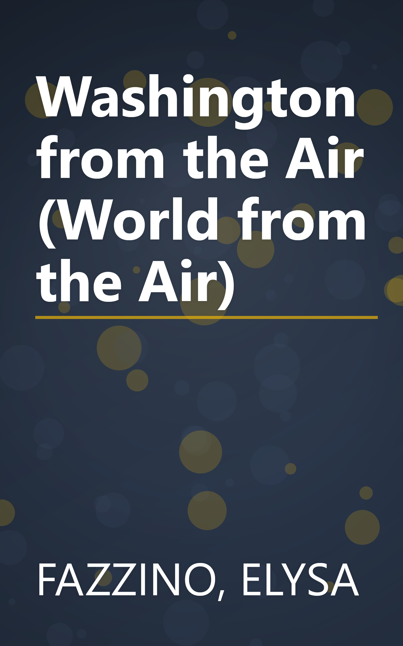 Washington from the Air (World from the Air) book cover