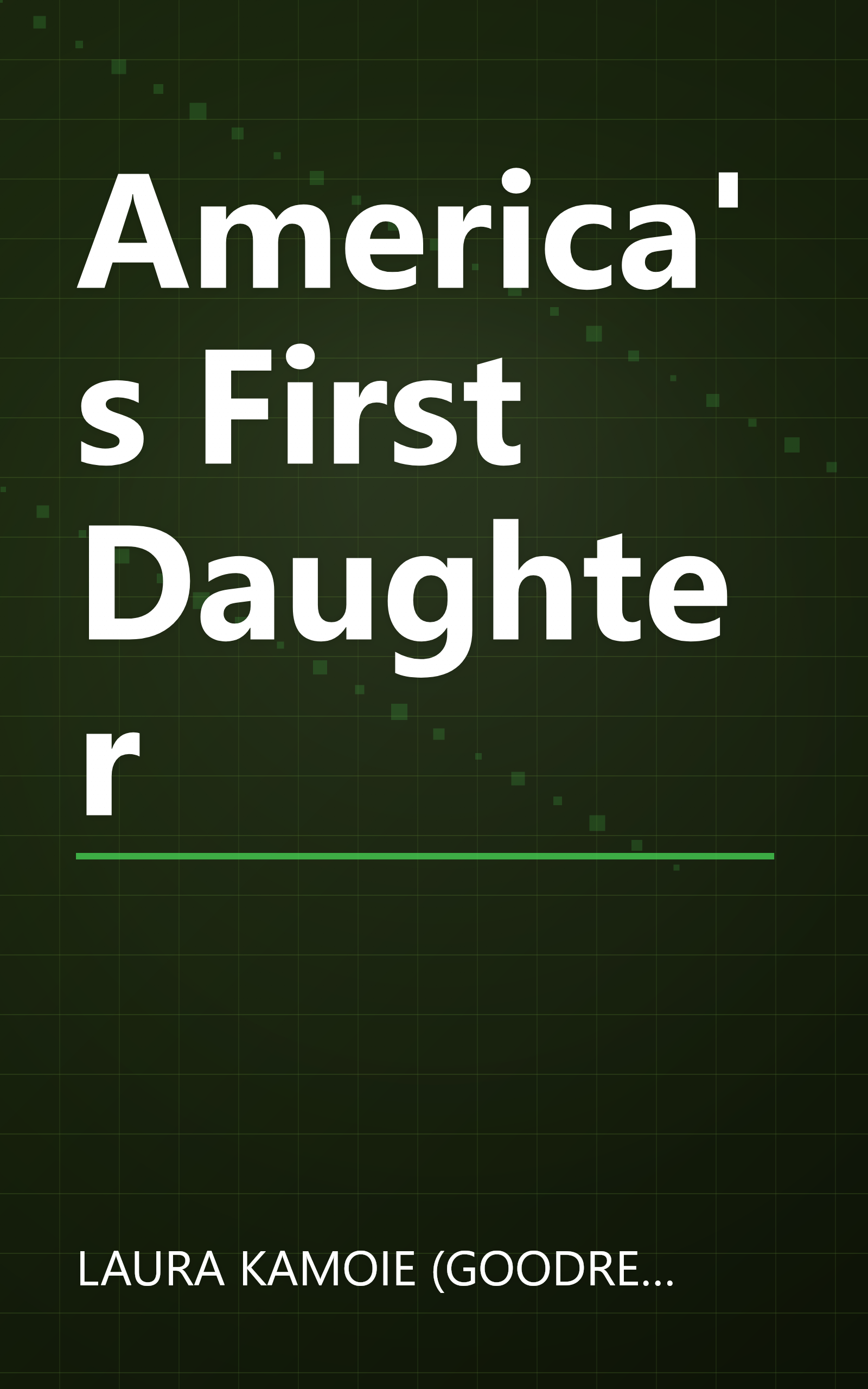 America's First Daughter book cover