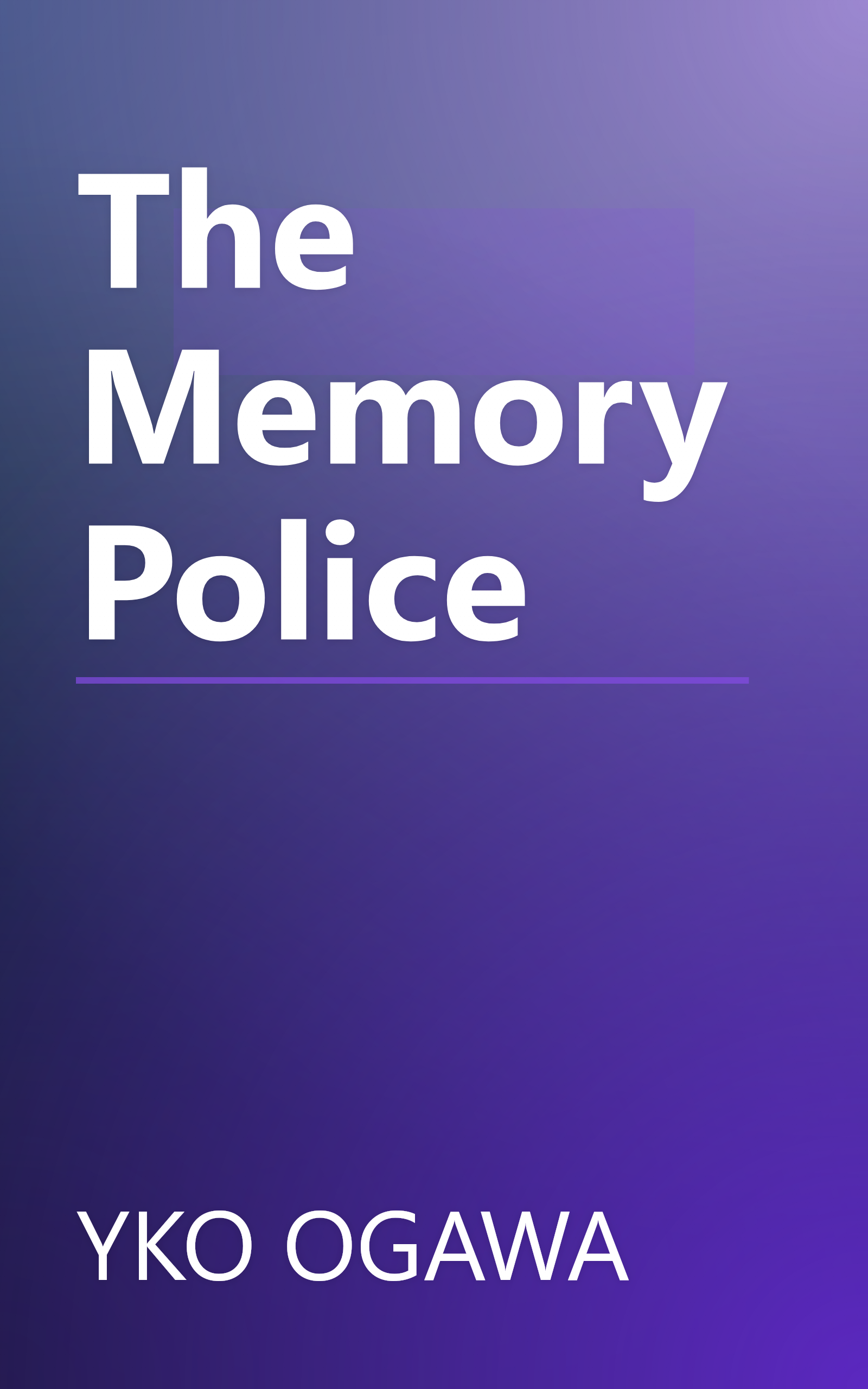 The Memory Police book cover