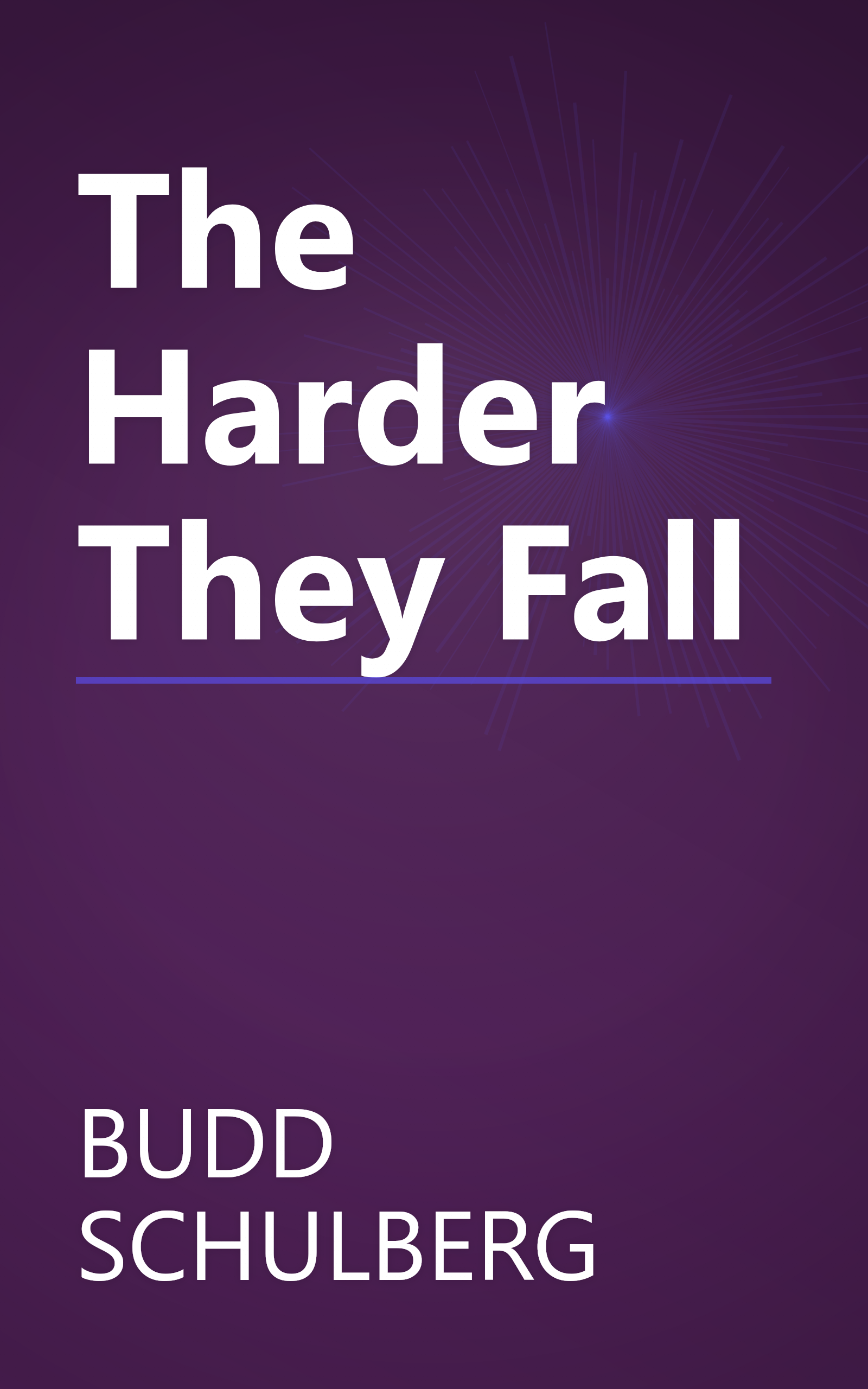 The Harder They Fall book cover