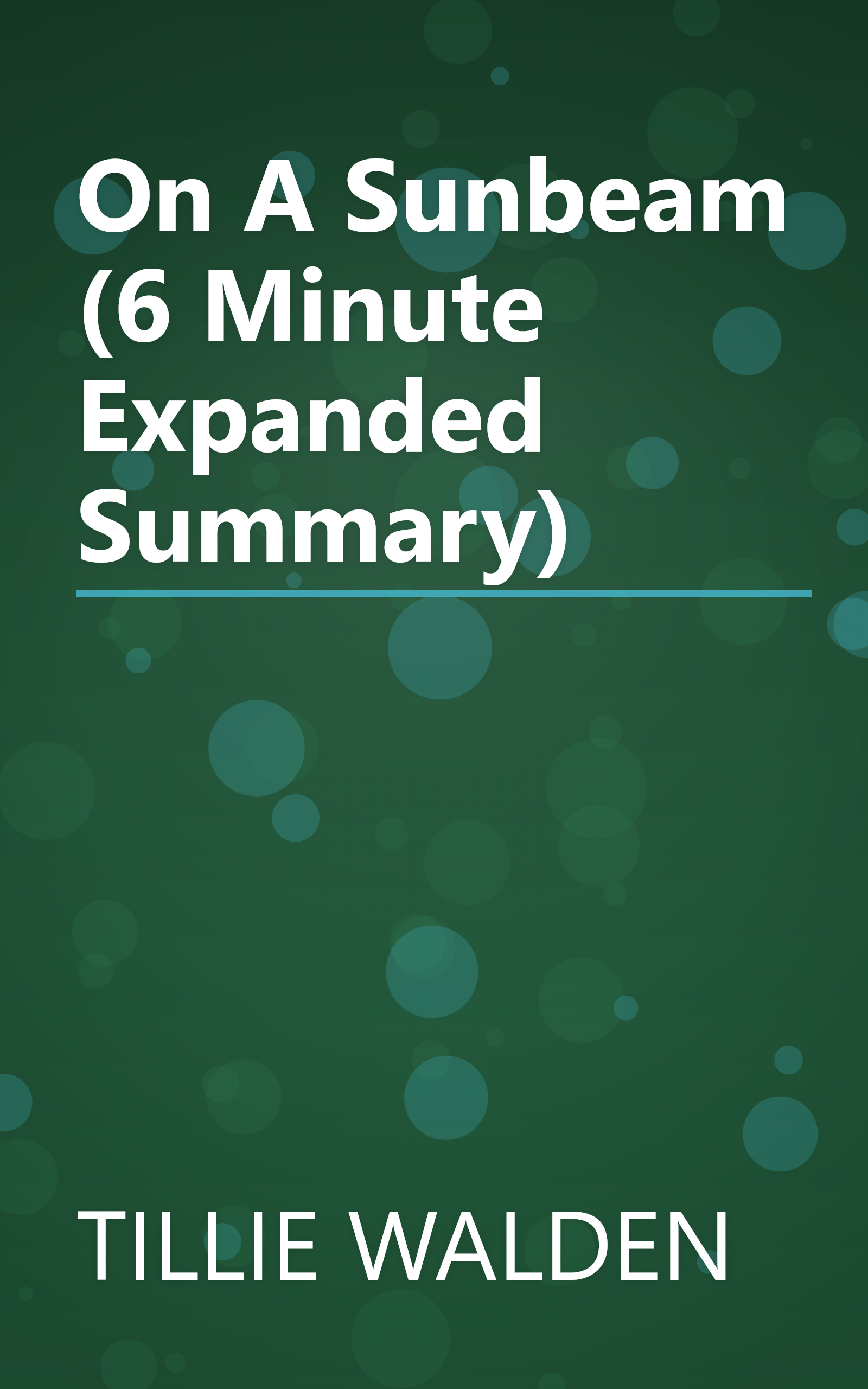 On A Sunbeam (6 Minute   Expanded Summary) book cover