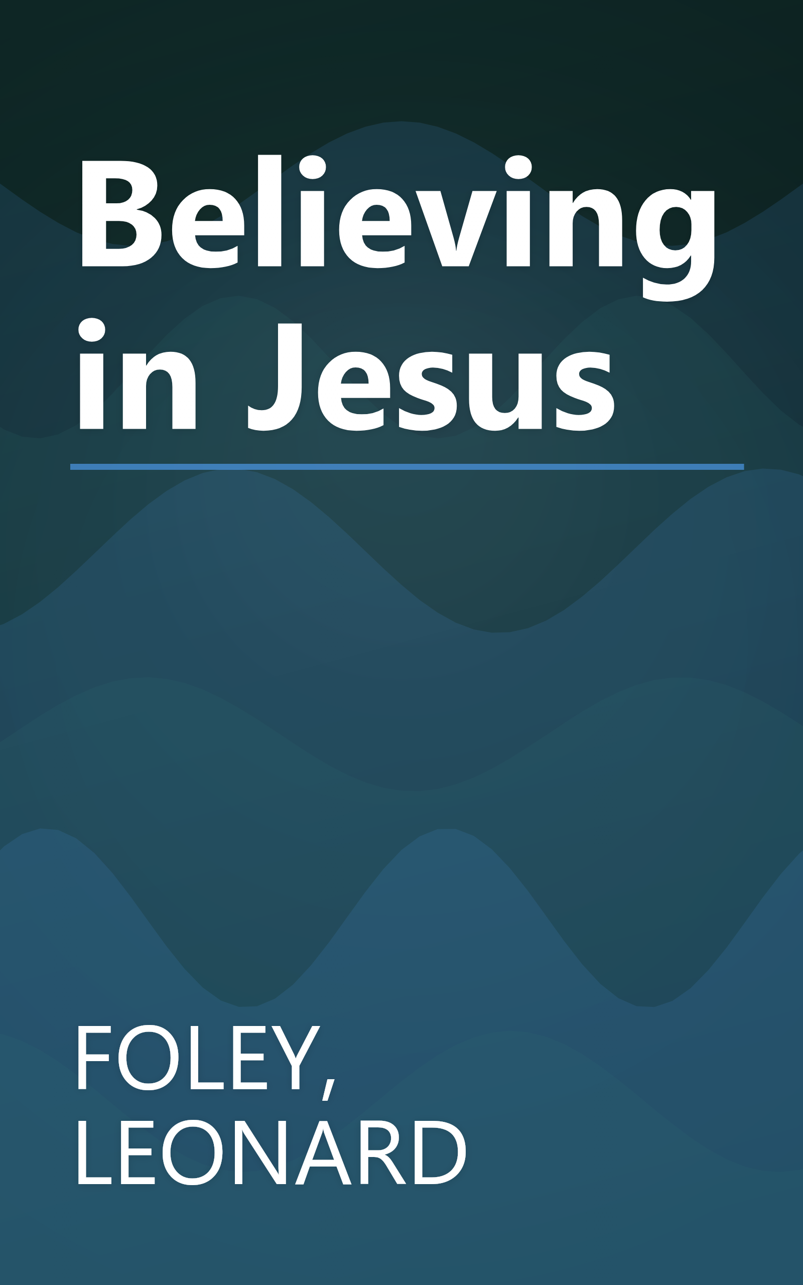 Believing in Jesus book cover