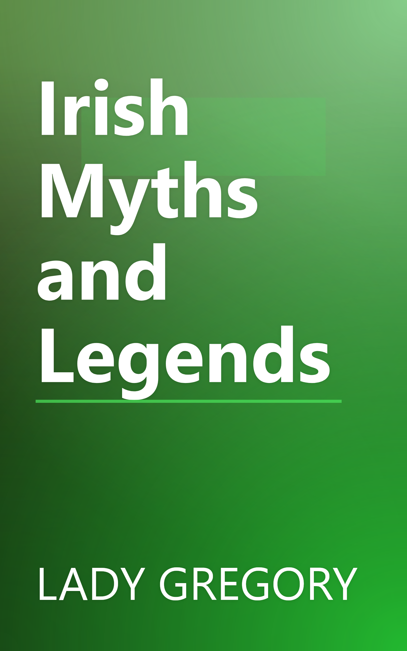 Irish Myths and Legends book cover