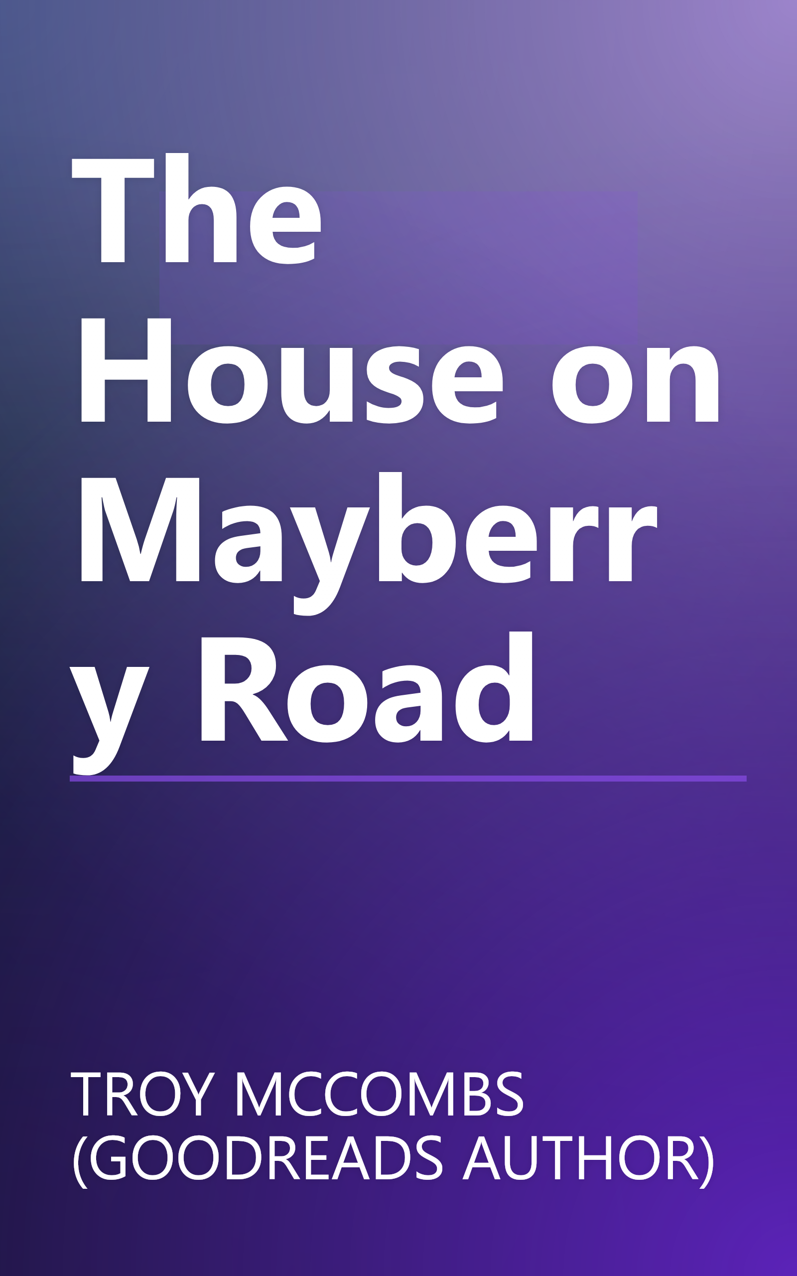 The House on Mayberry Road book cover