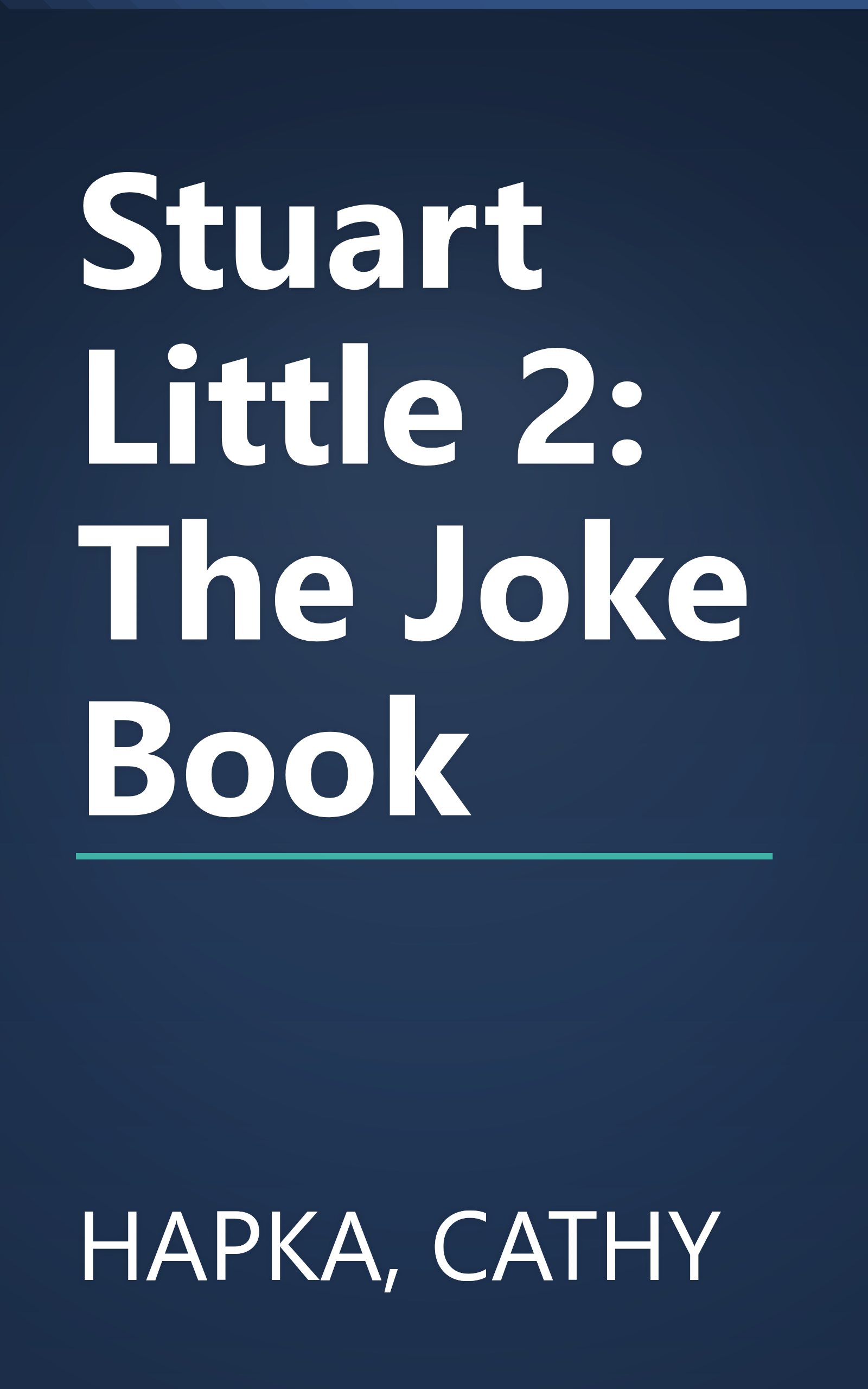 Stuart Little 2: The Joke Book book cover