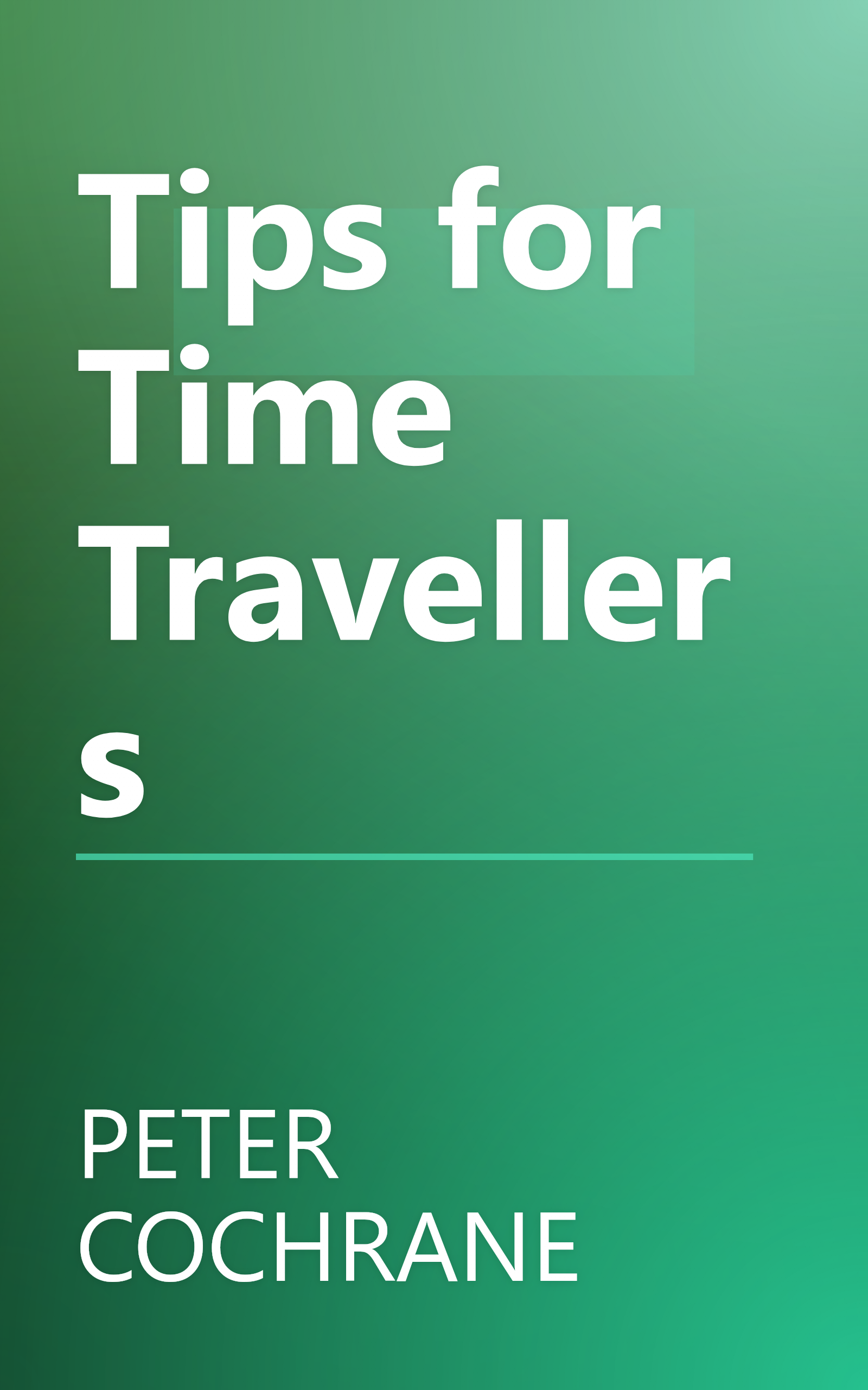 Tips for Time Travellers book cover