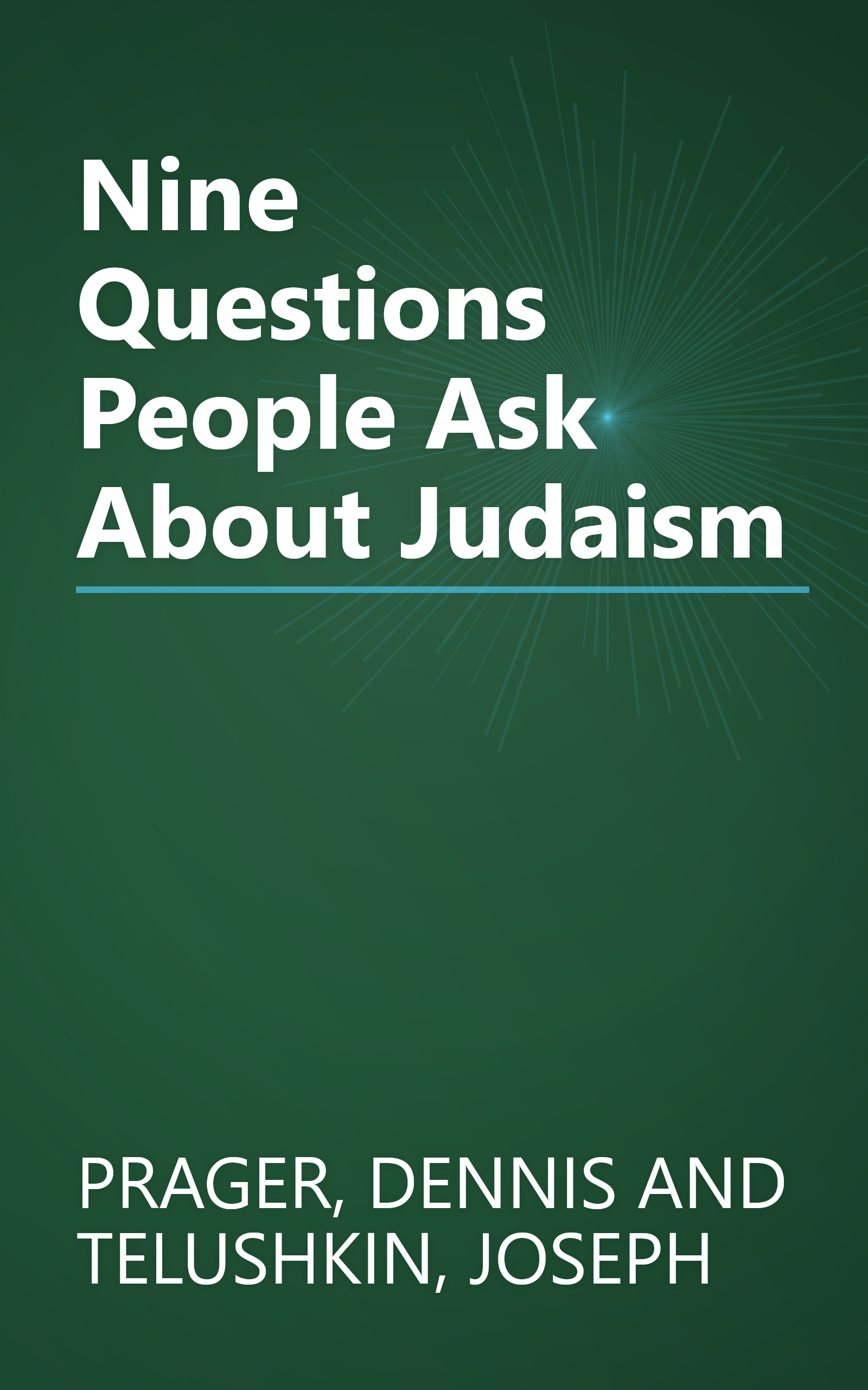 Nine Questions People Ask About Judaism book cover