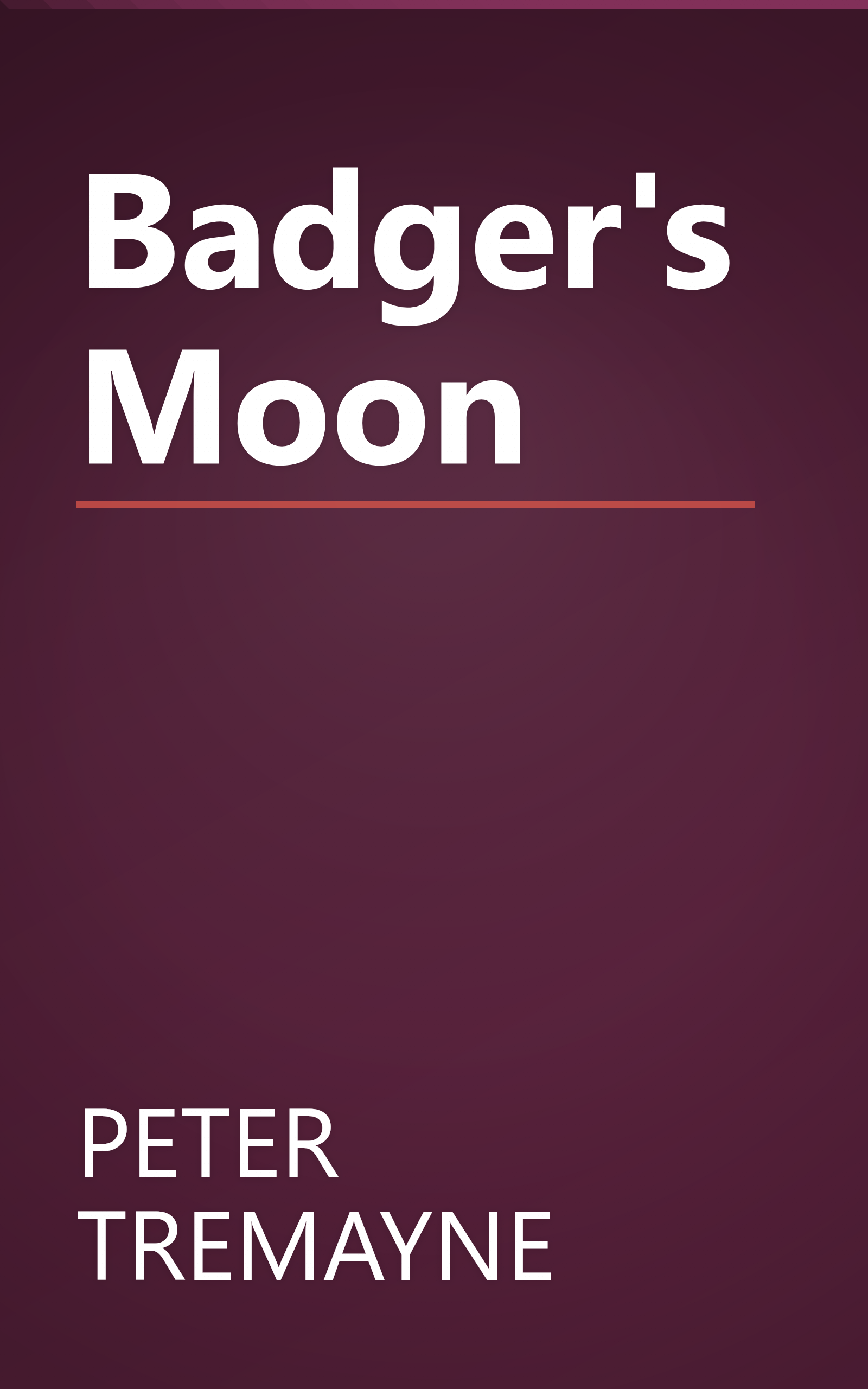 Badger's Moon book cover