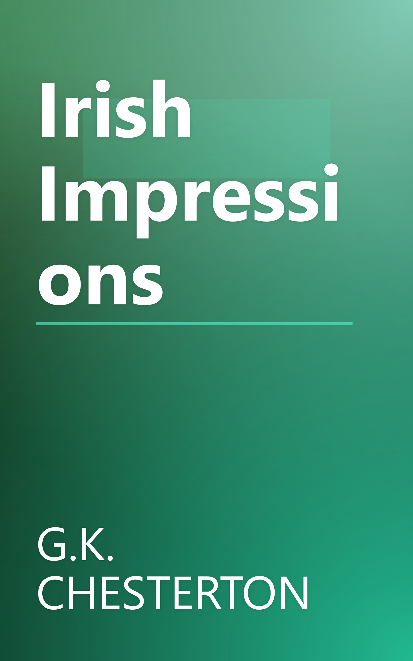 Irish Impressions book cover