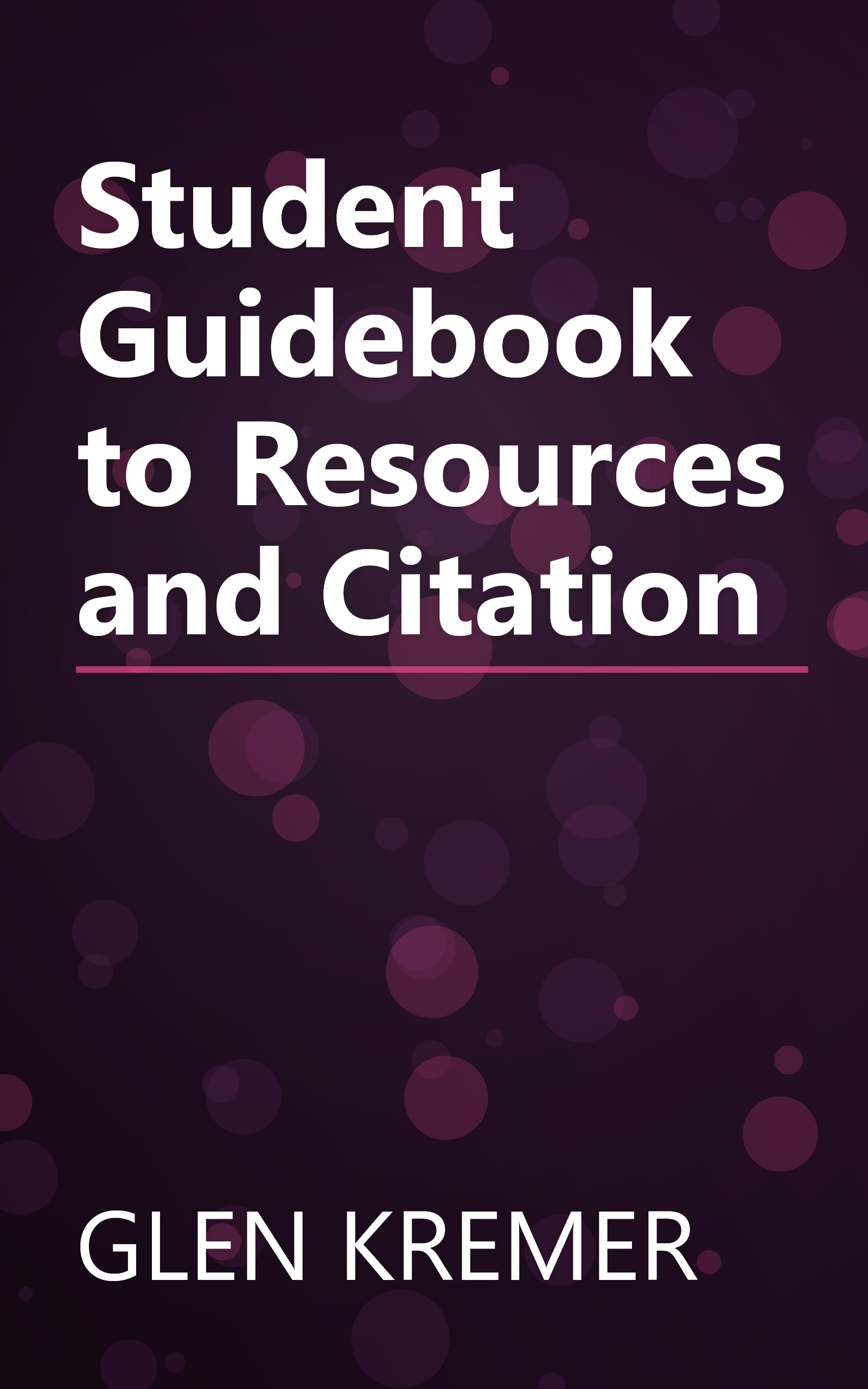 Student Guidebook to Resources and Citation book cover