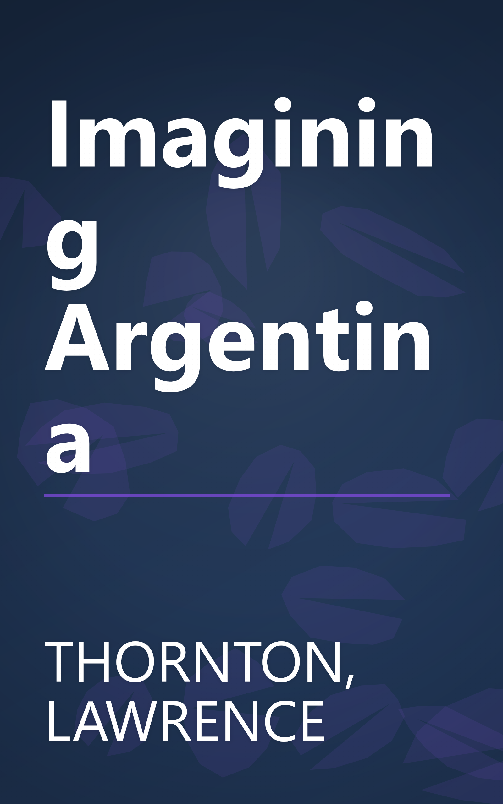 Imagining Argentina book cover
