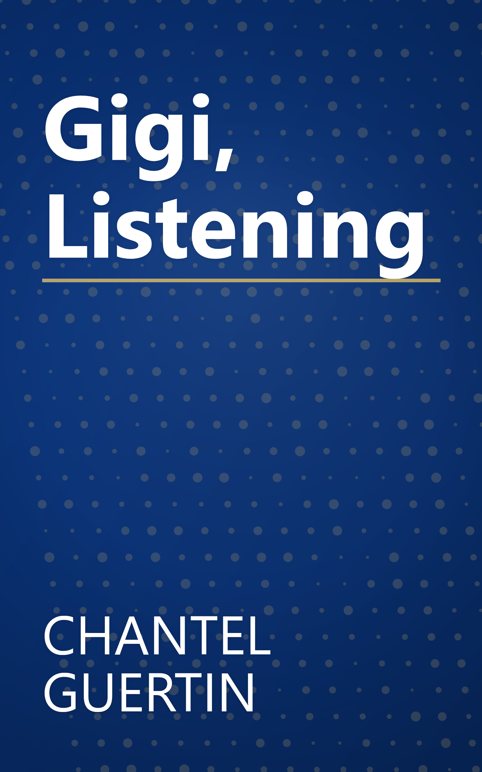 Gigi, Listening book cover