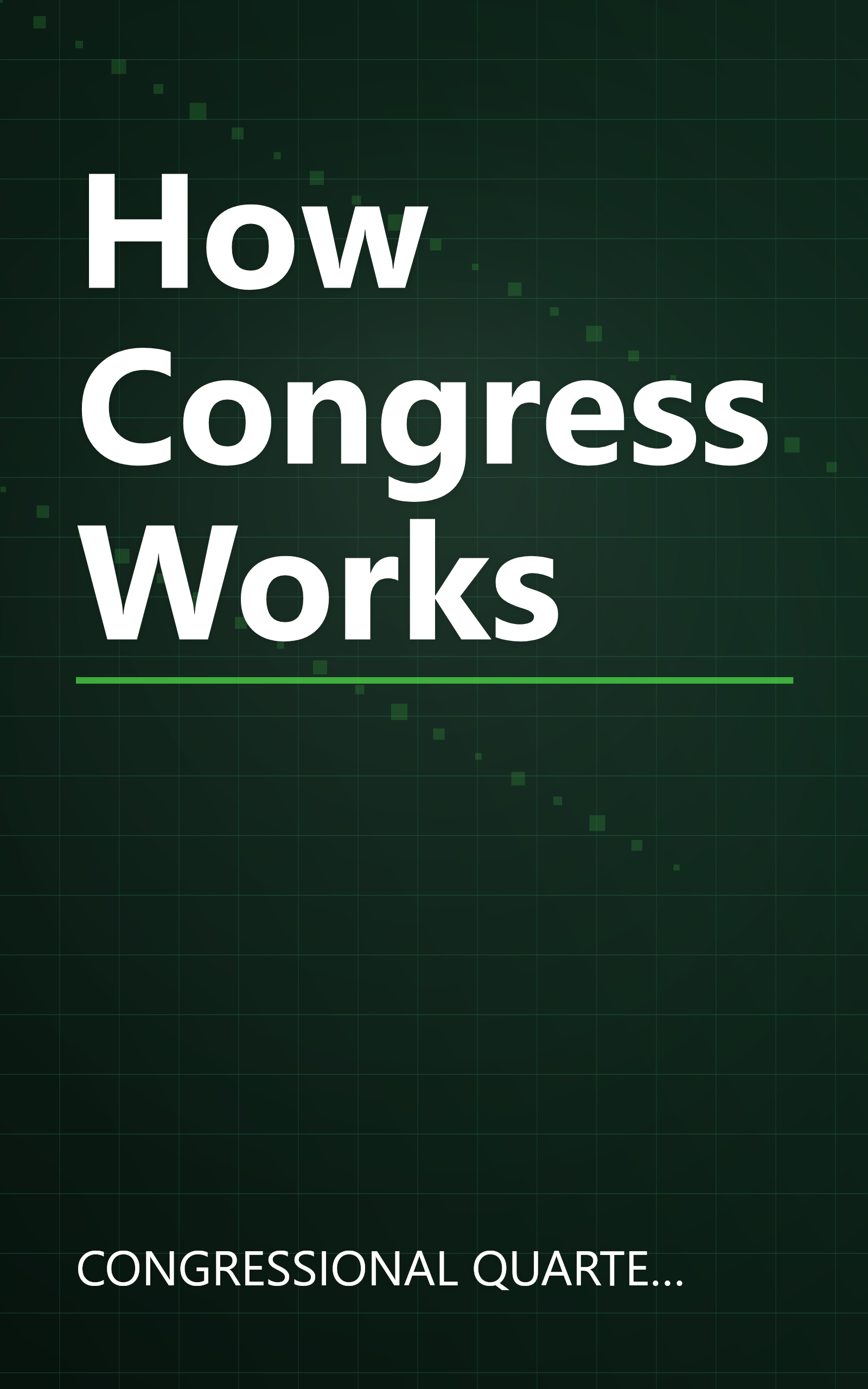 How Congress Works book cover