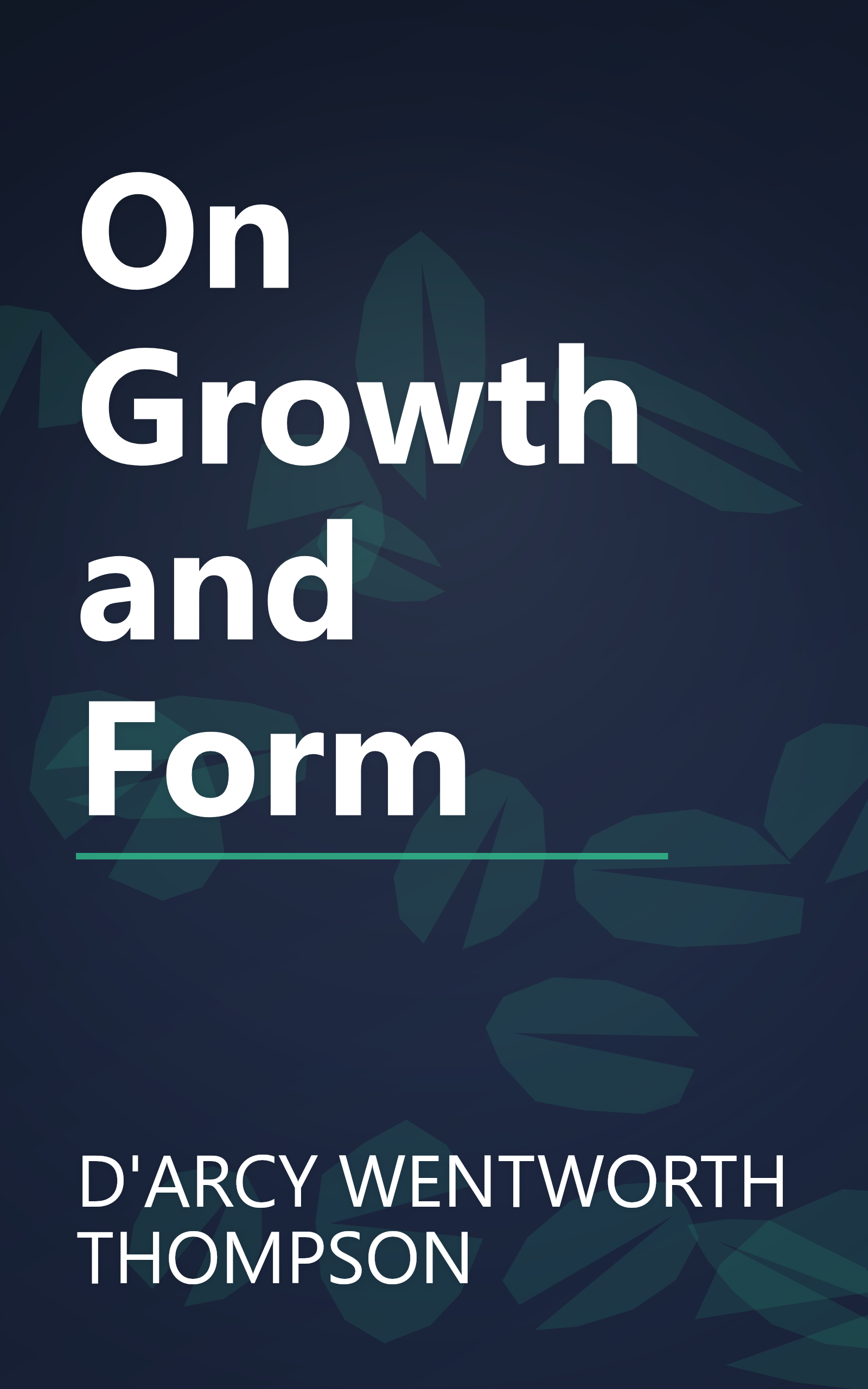 On Growth and Form book cover