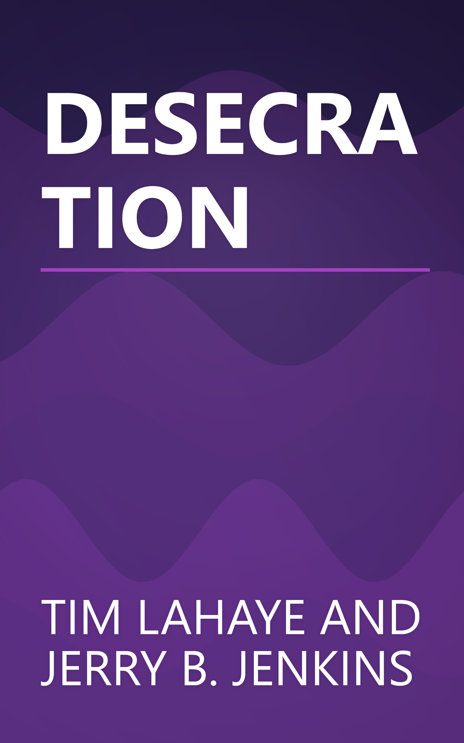 DESECRATION book cover