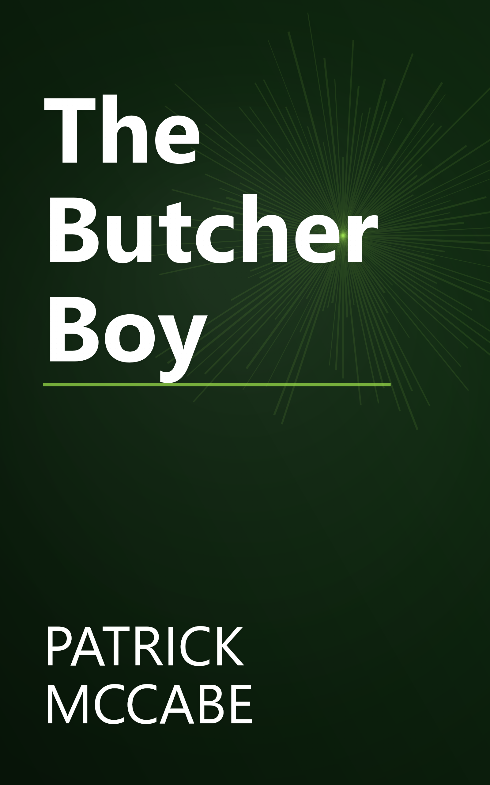 The Butcher Boy book cover