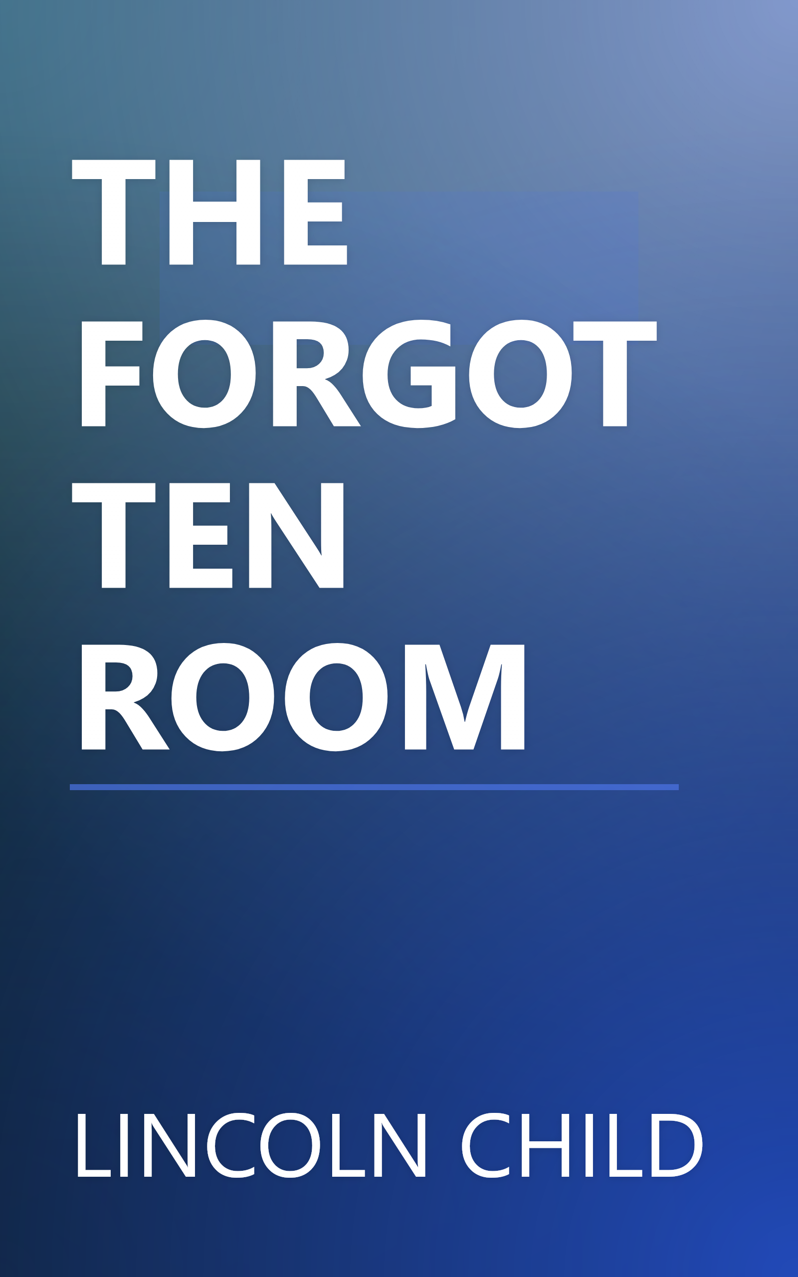 THE FORGOTTEN ROOM book cover
