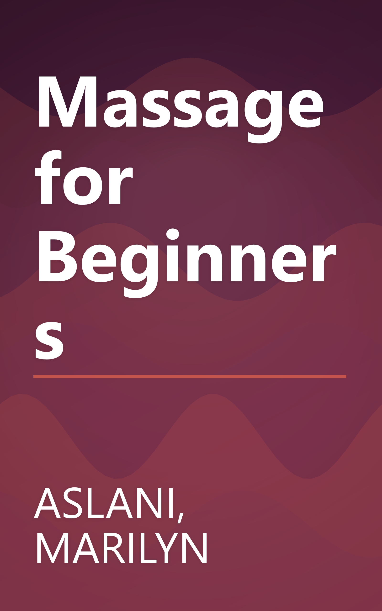 Massage for Beginners book cover