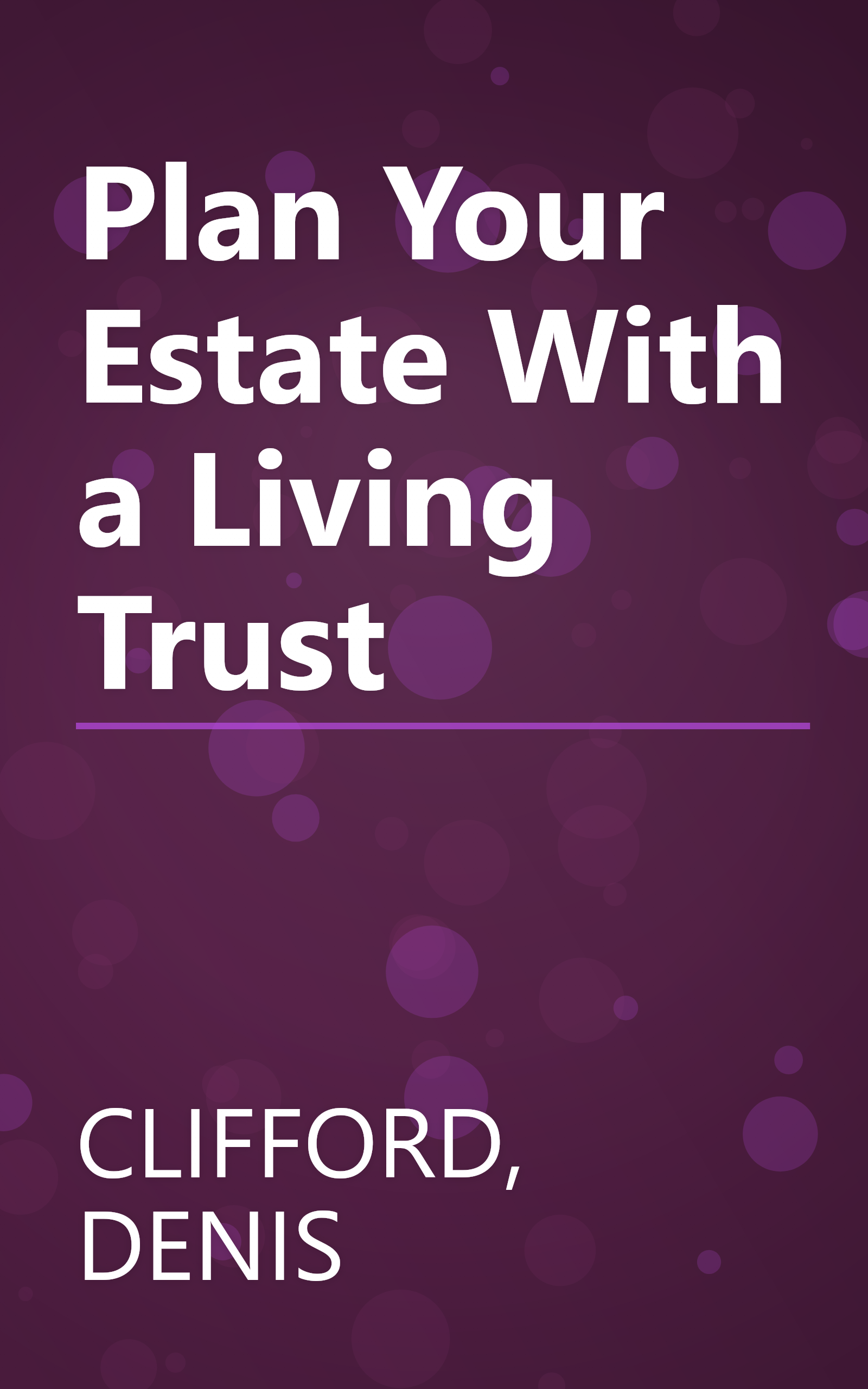 Plan Your Estate With a Living Trust book cover