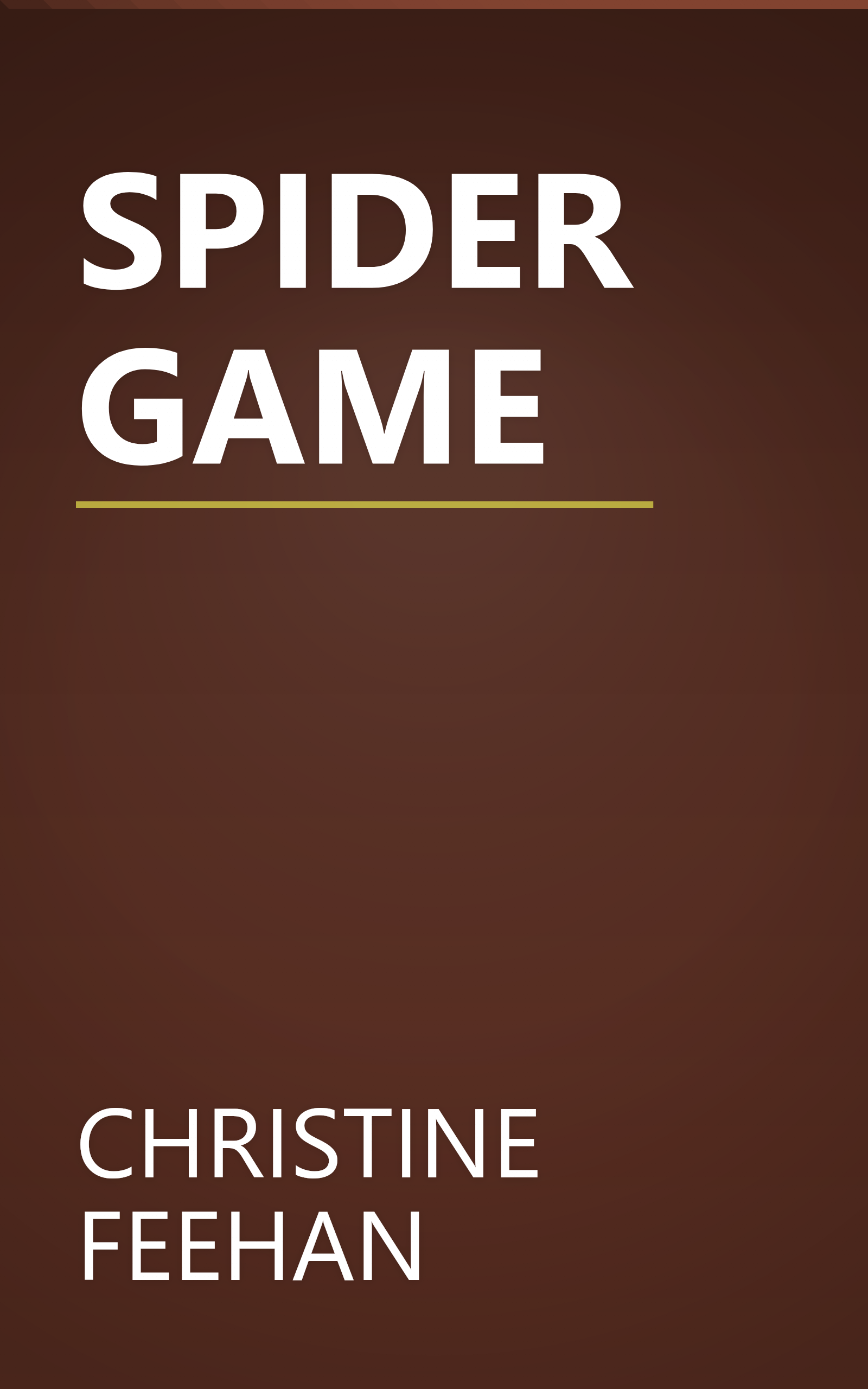 SPIDER GAME book cover