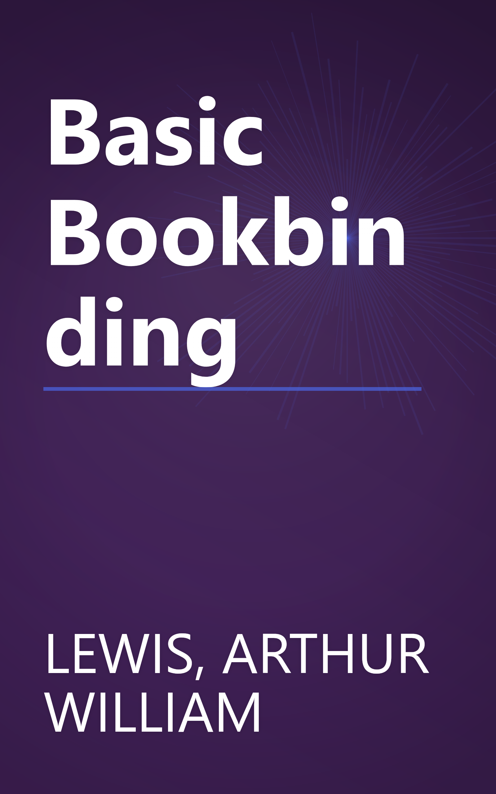 Basic Bookbinding book cover