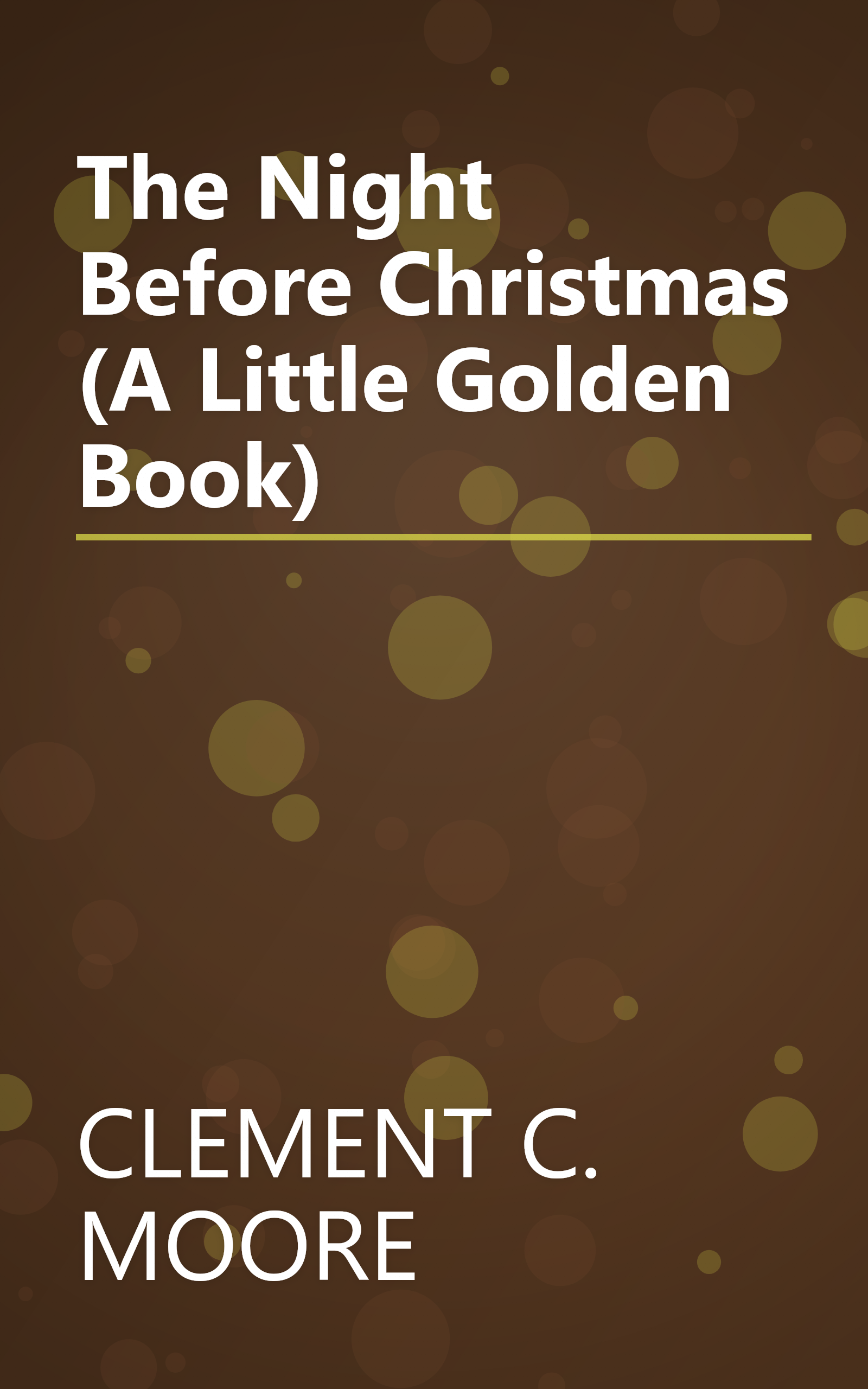 The Night Before Christmas (A Little Golden Book) book cover
