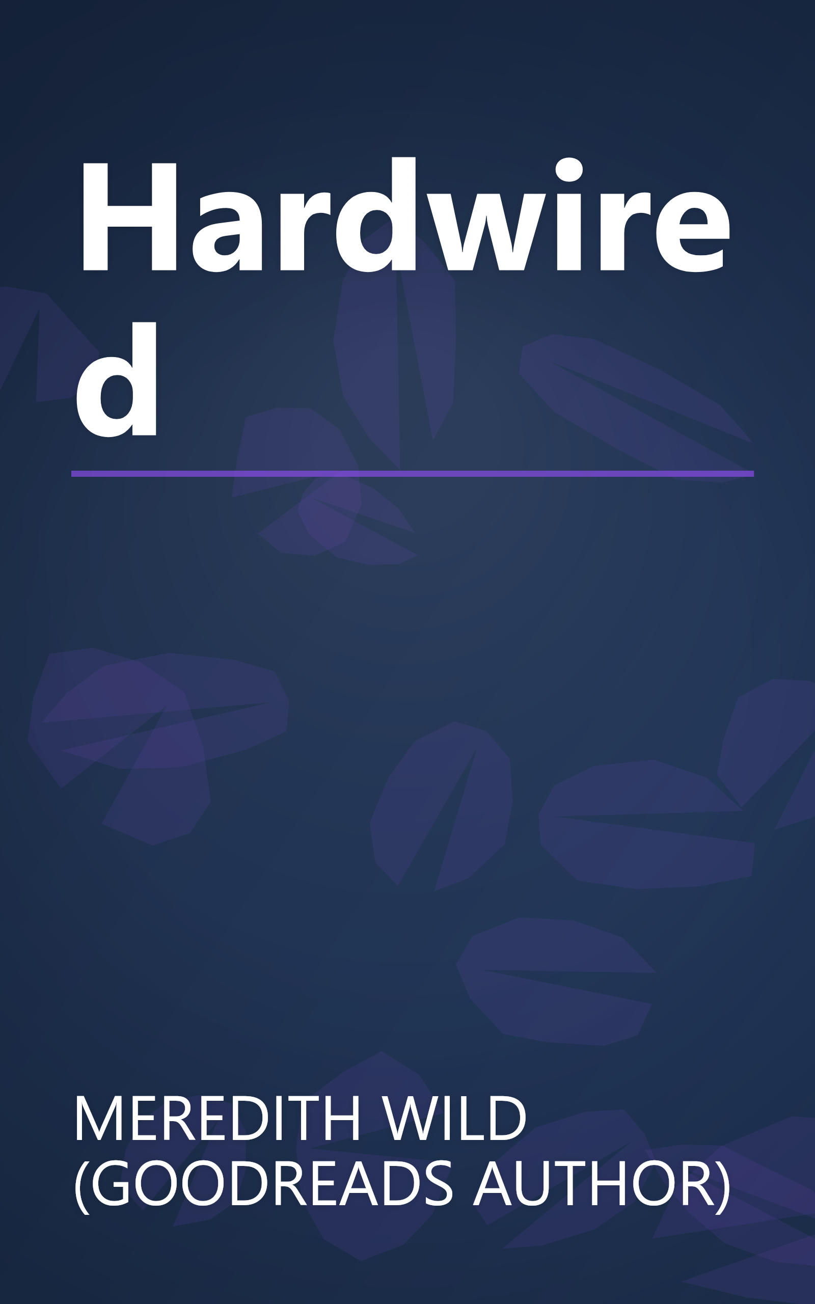 Hardwired book cover