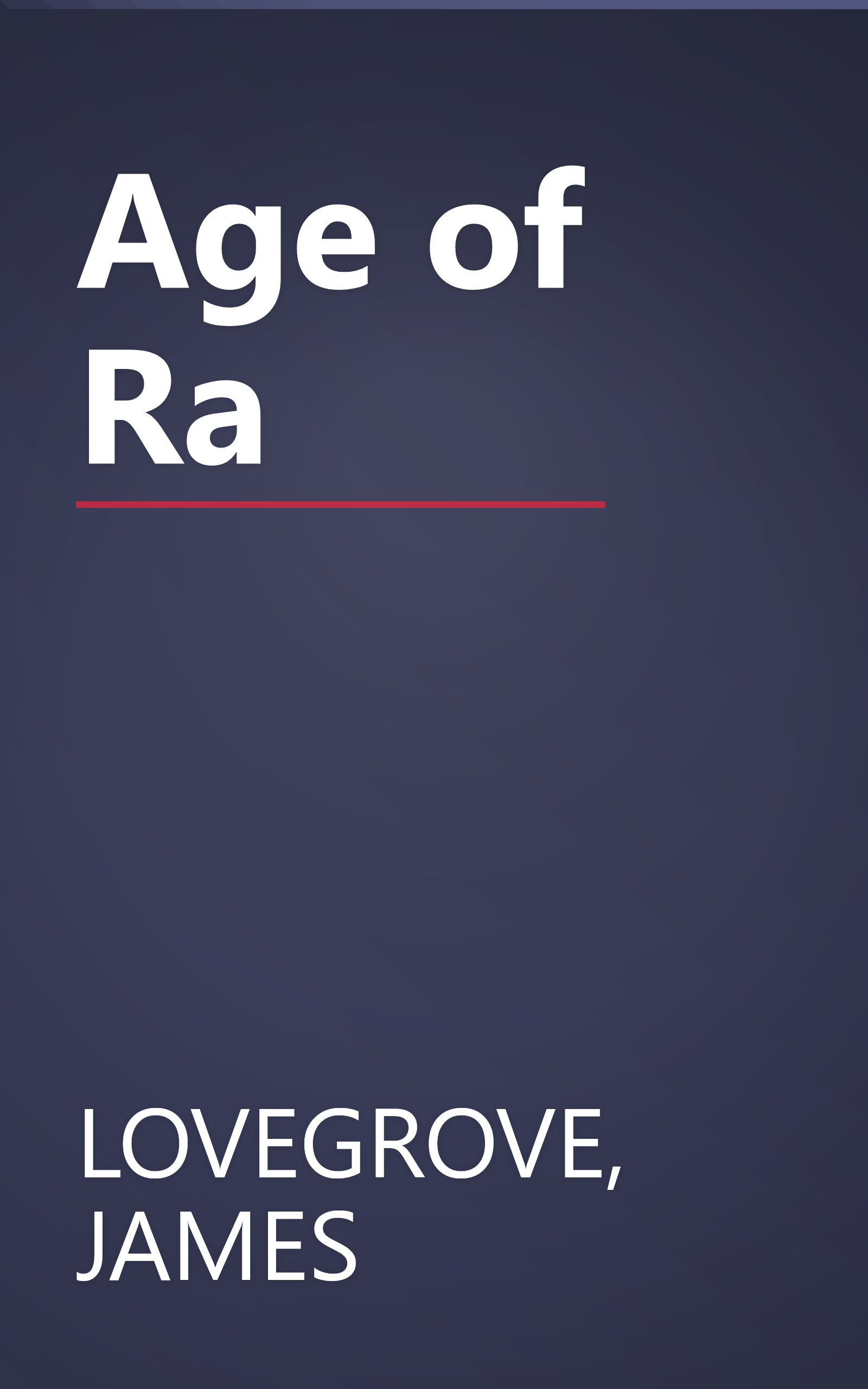 Age of Ra book cover