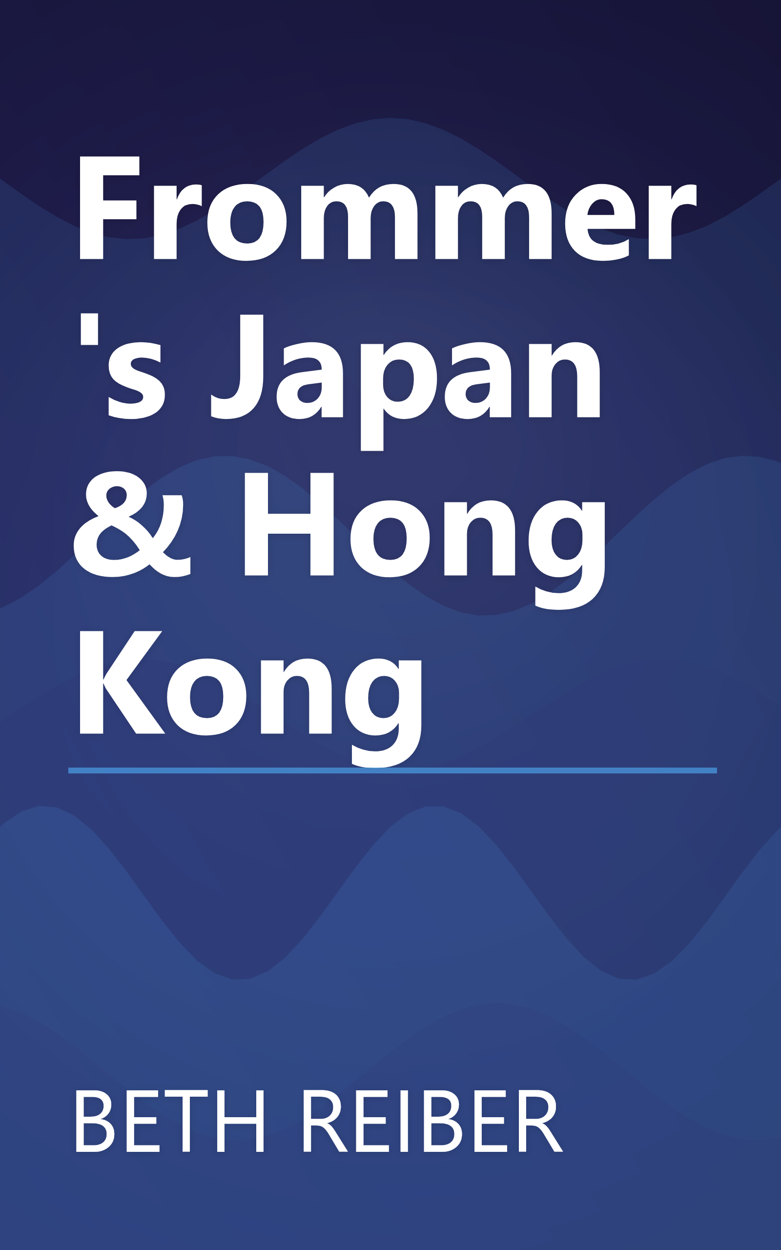 Frommer's Japan & Hong Kong book cover