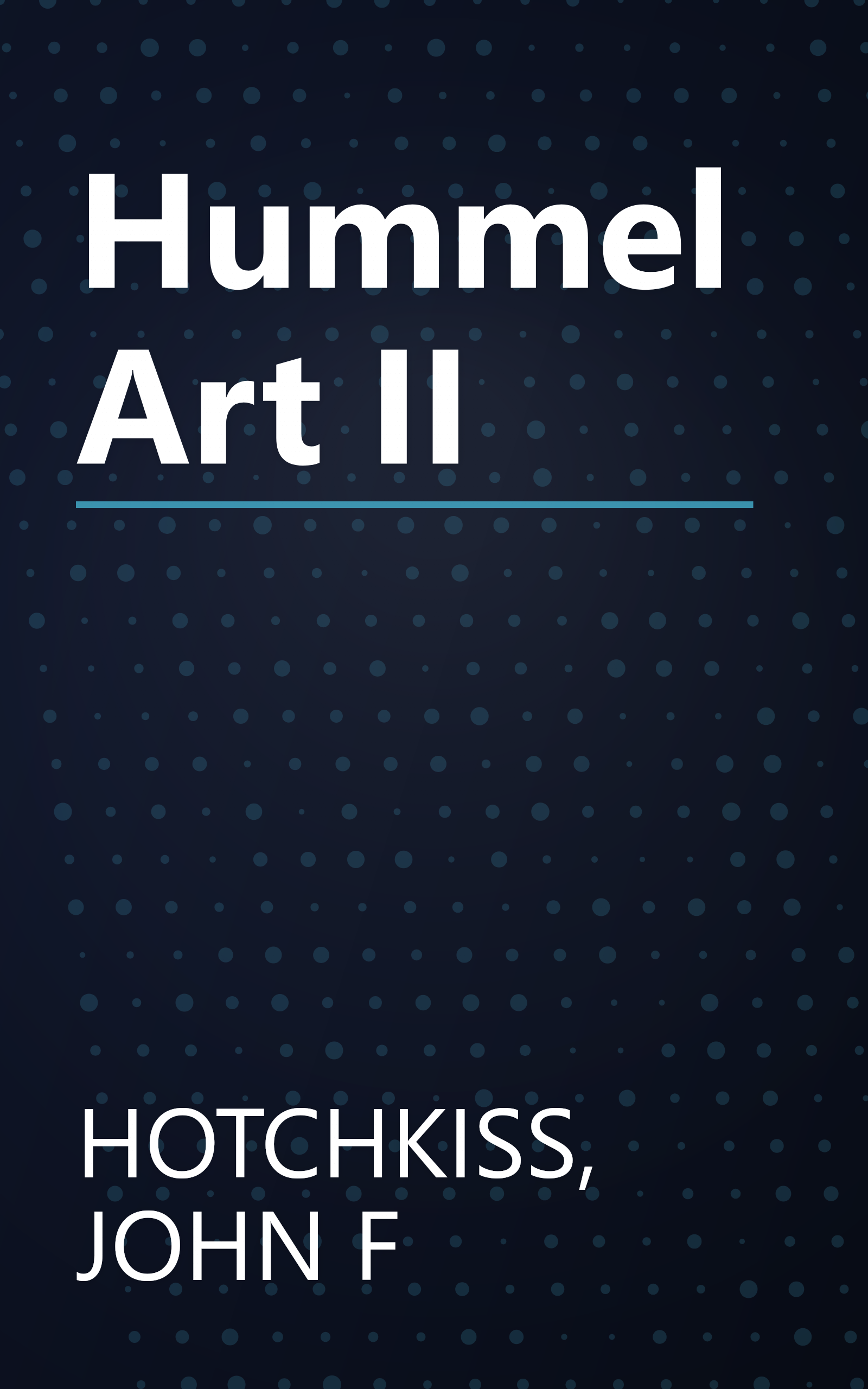 Hummel Art II book cover