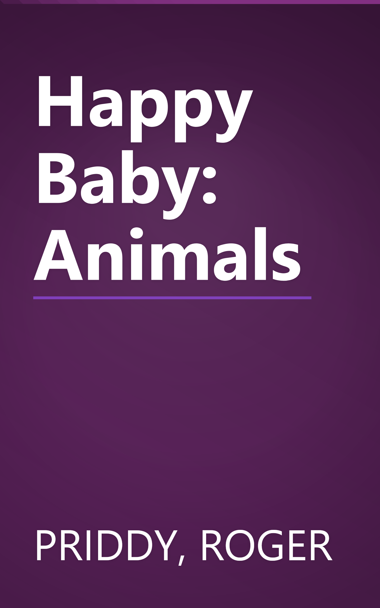 Happy Baby: Animals book cover