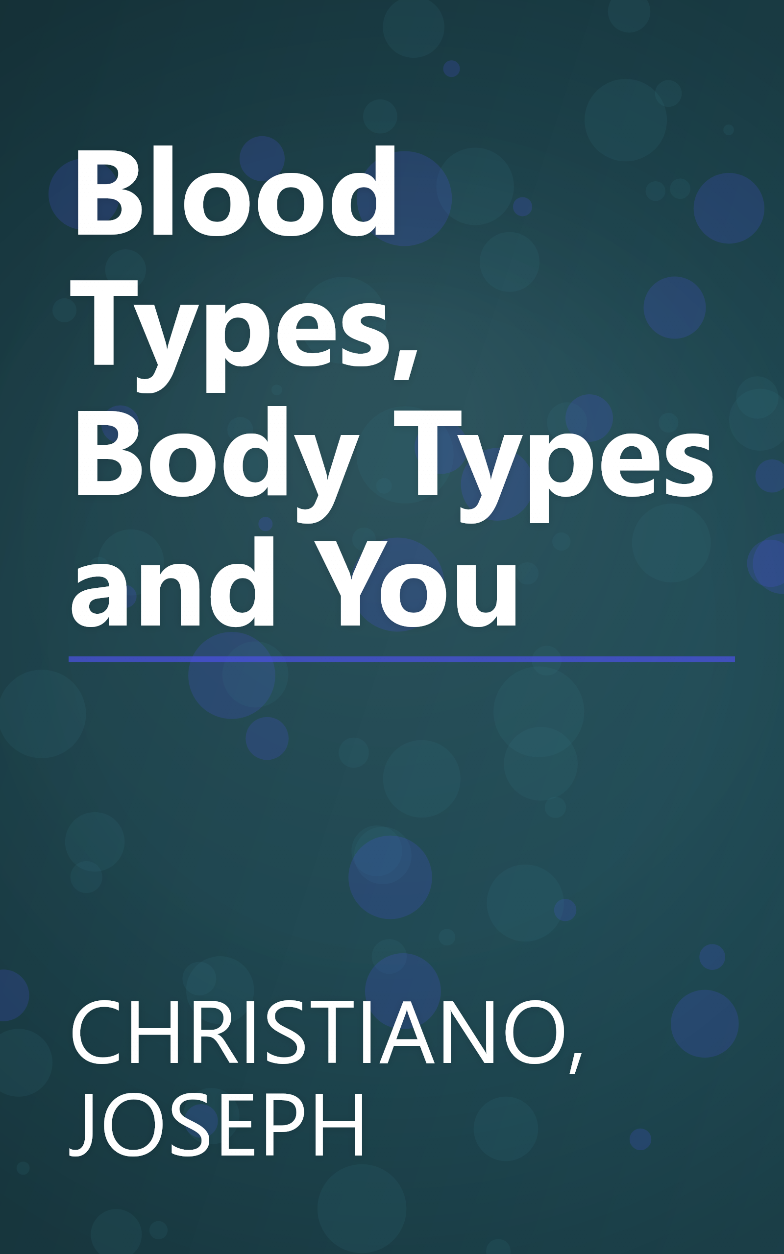 Blood Types, Body Types and You book cover
