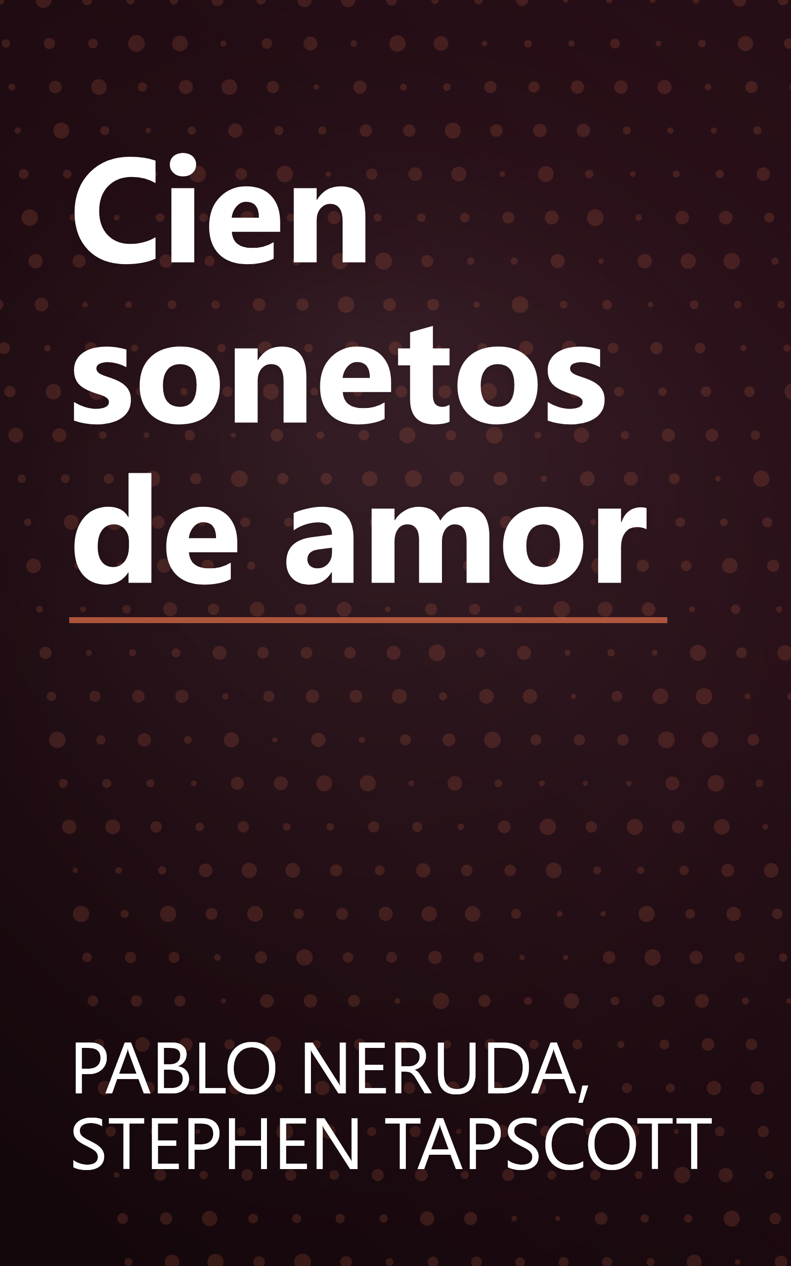 Cien sonetos de amor book cover