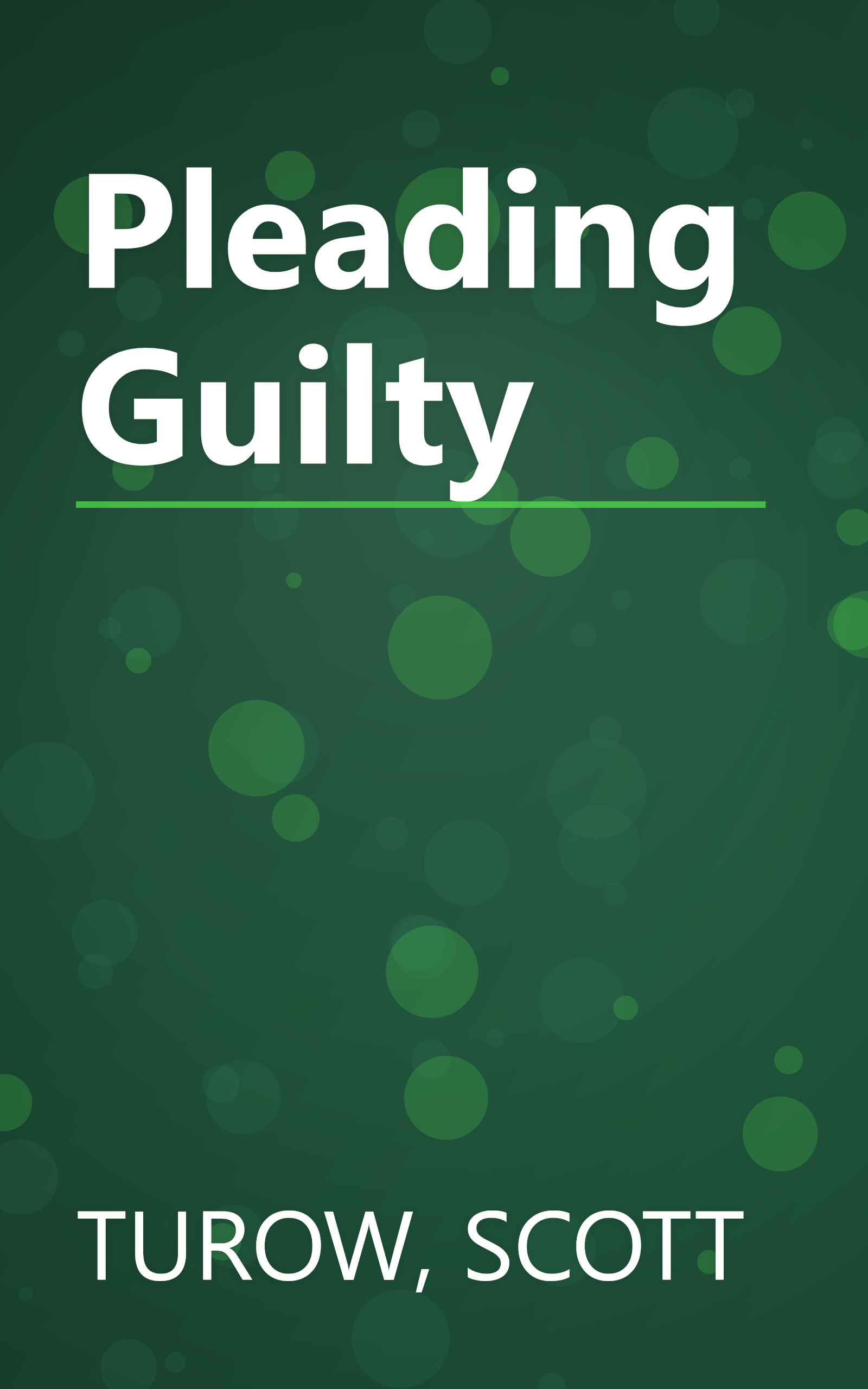 Pleading Guilty book cover