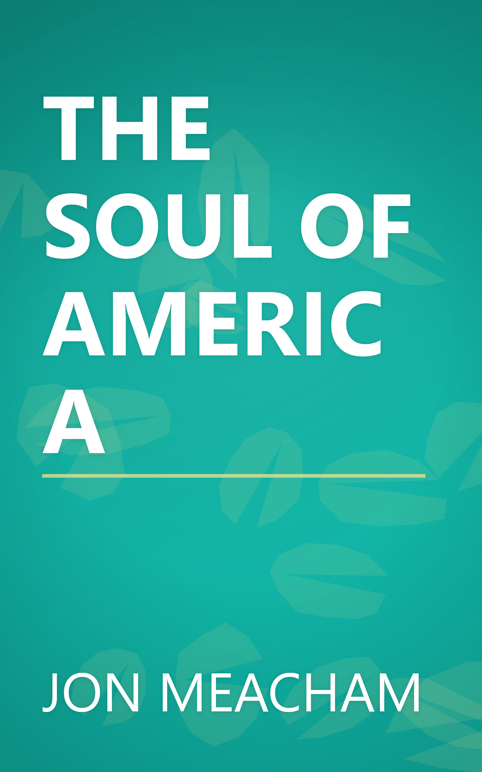 THE SOUL OF AMERICA book cover