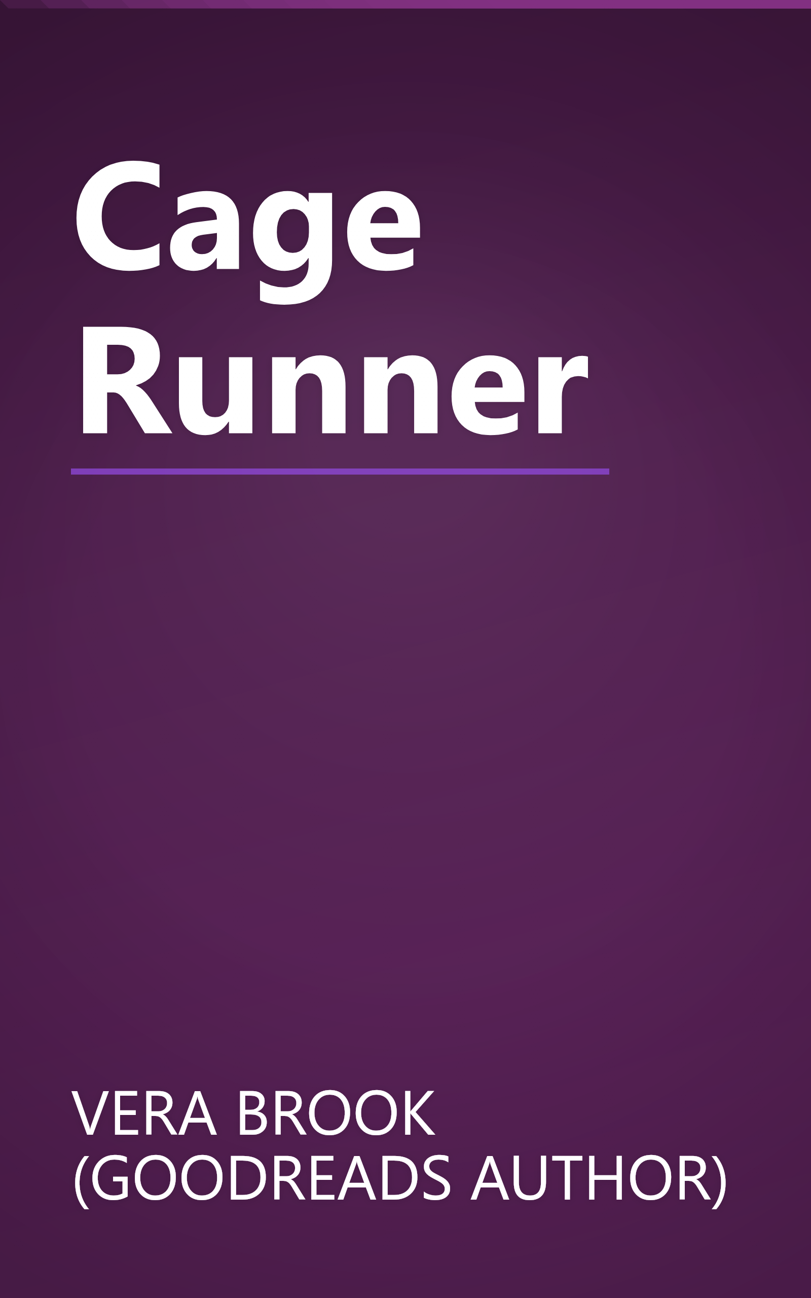 Cage Runner book cover